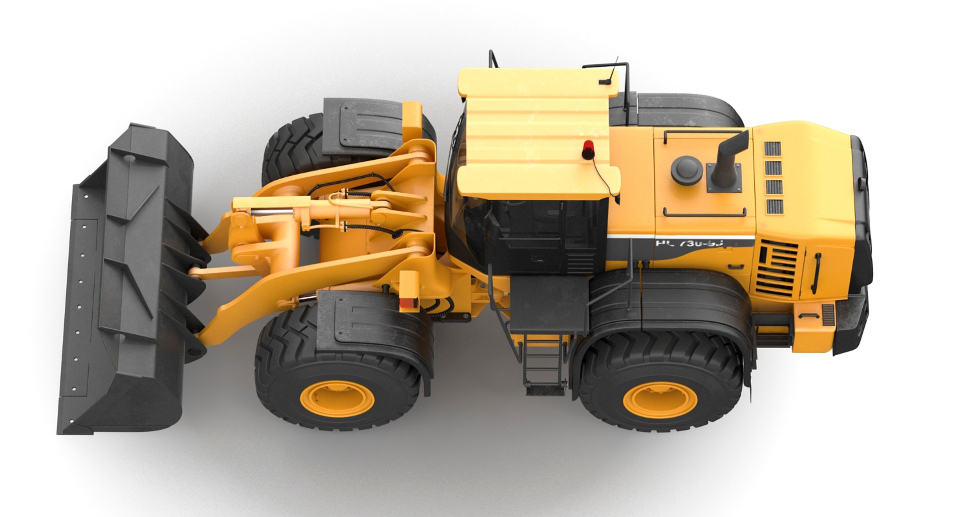 End loader 3D model - TurboSquid 1601947