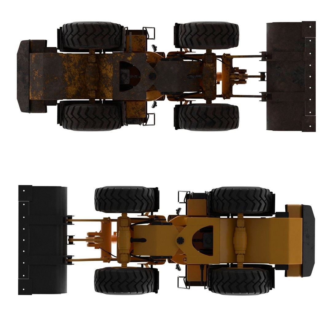 End loader 3D model - TurboSquid 1601947