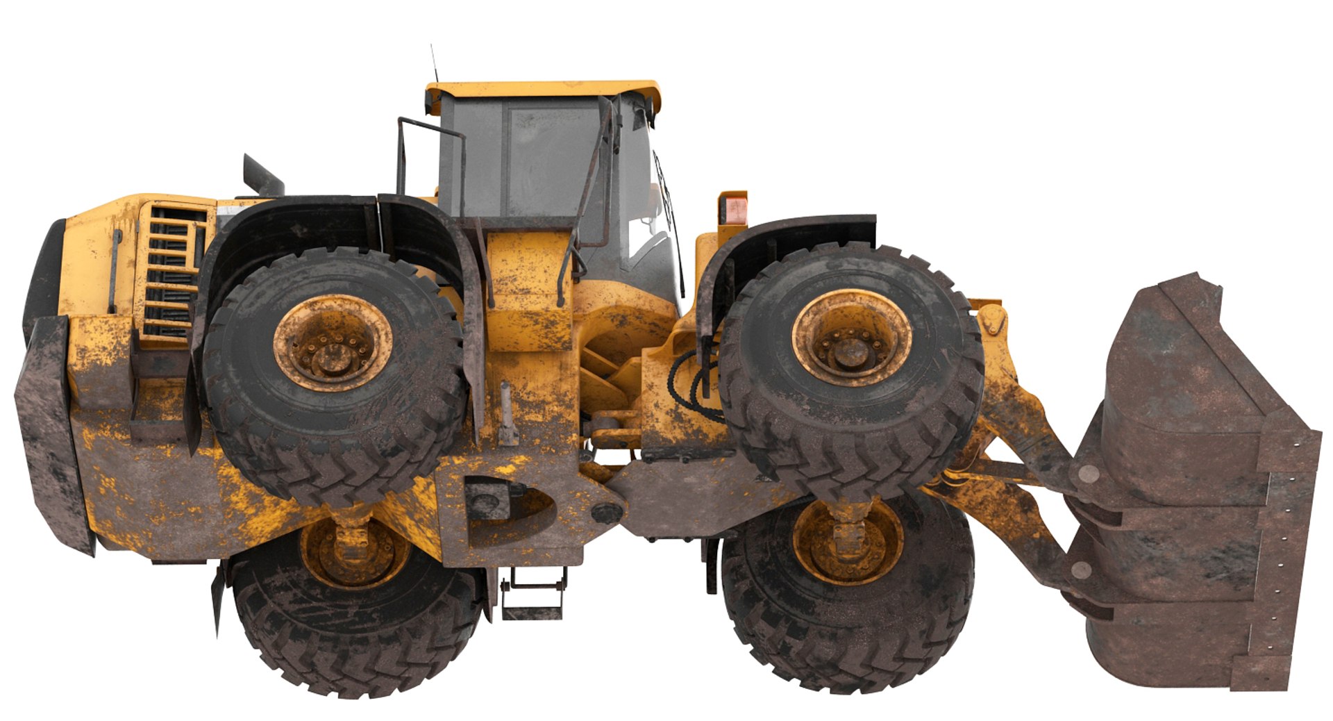 End loader 3D model - TurboSquid 1601947