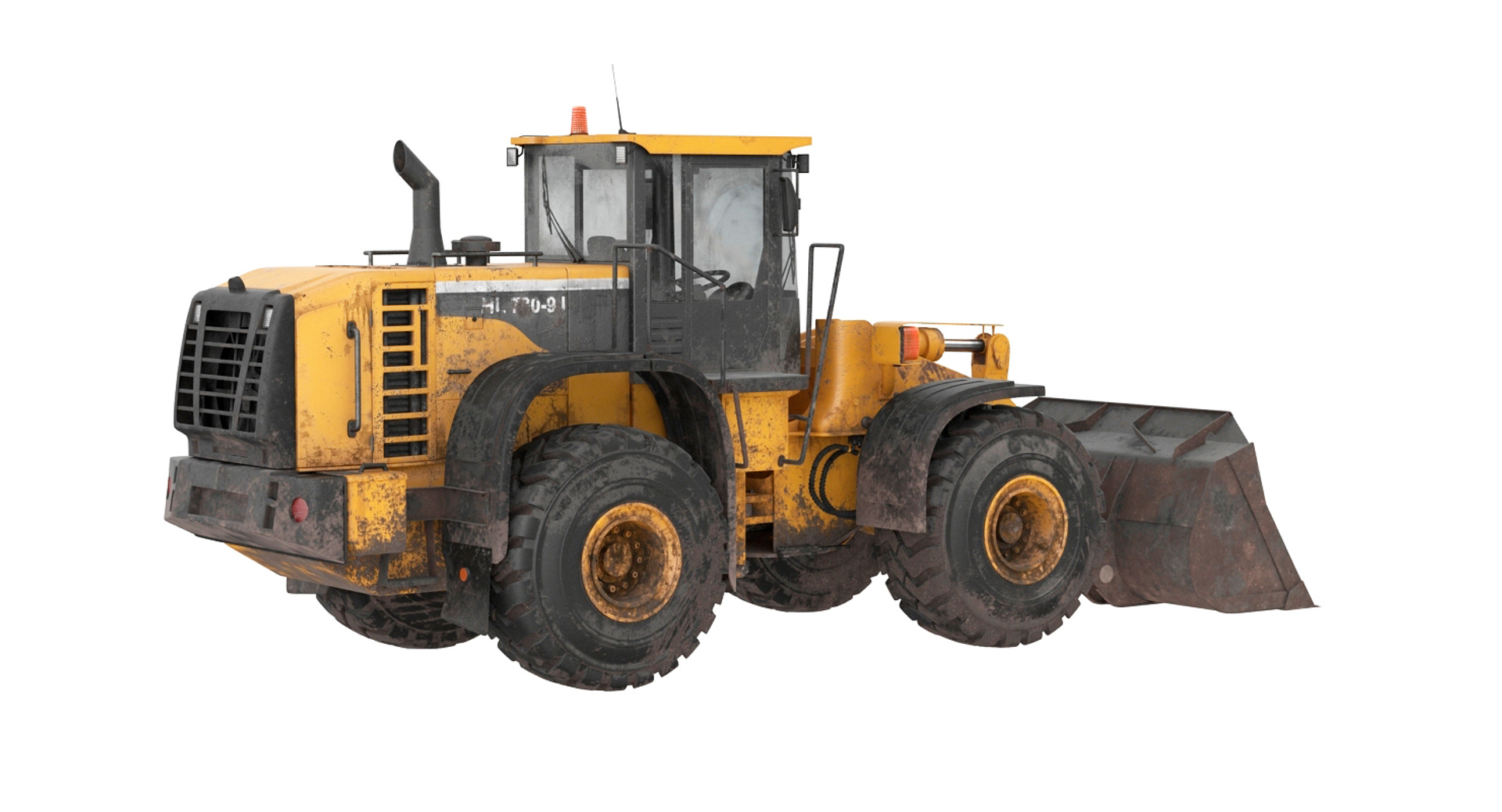 End loader 3D model - TurboSquid 1601947