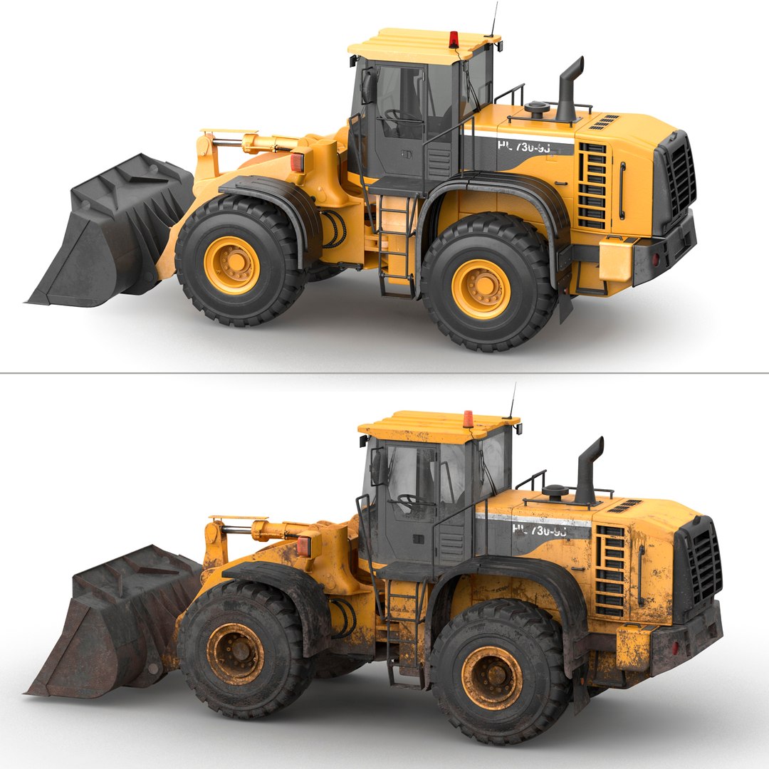 End loader 3D model - TurboSquid 1601947