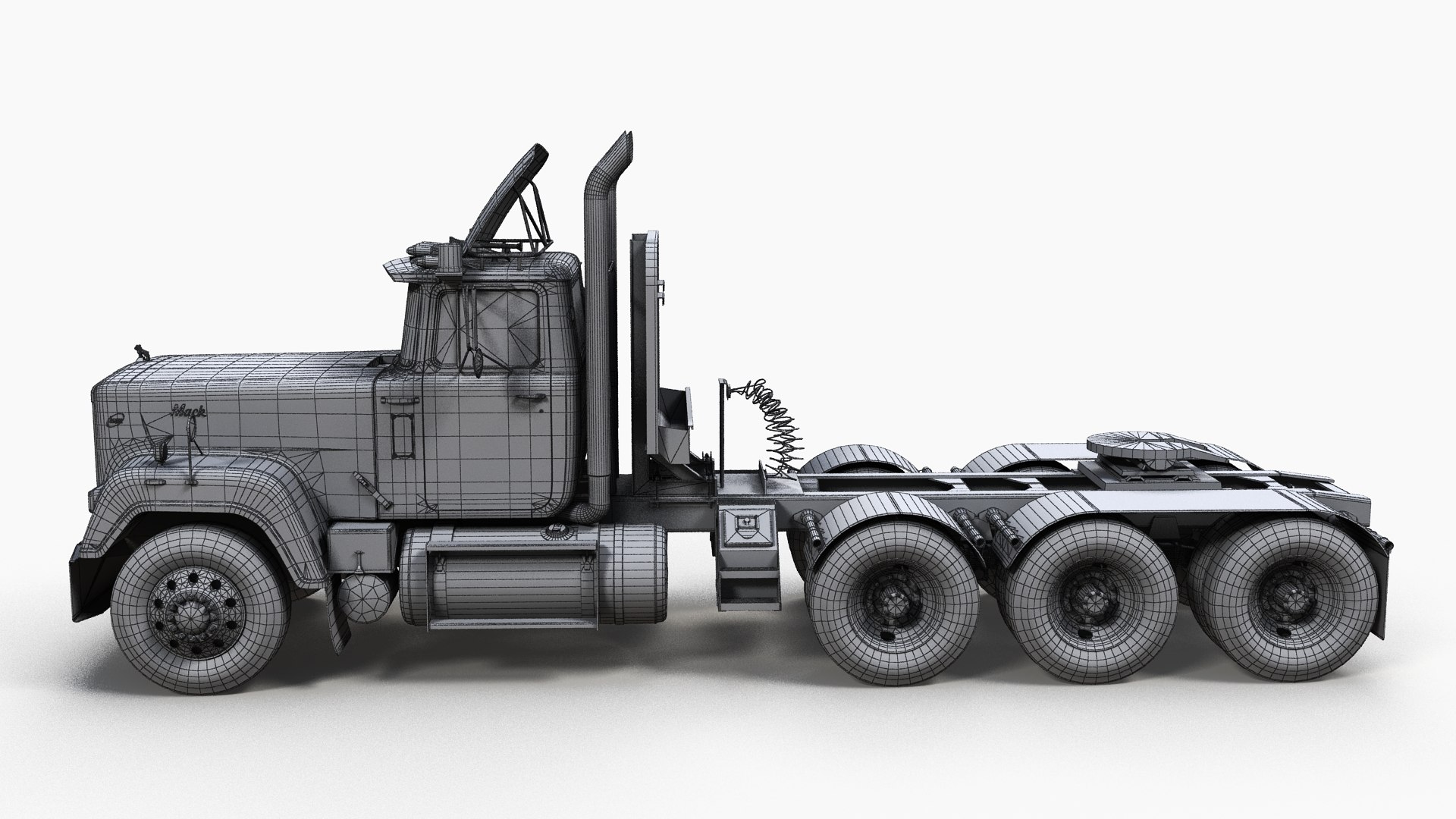 SuperLiner heavy hauler truck 3D - TurboSquid 2135795