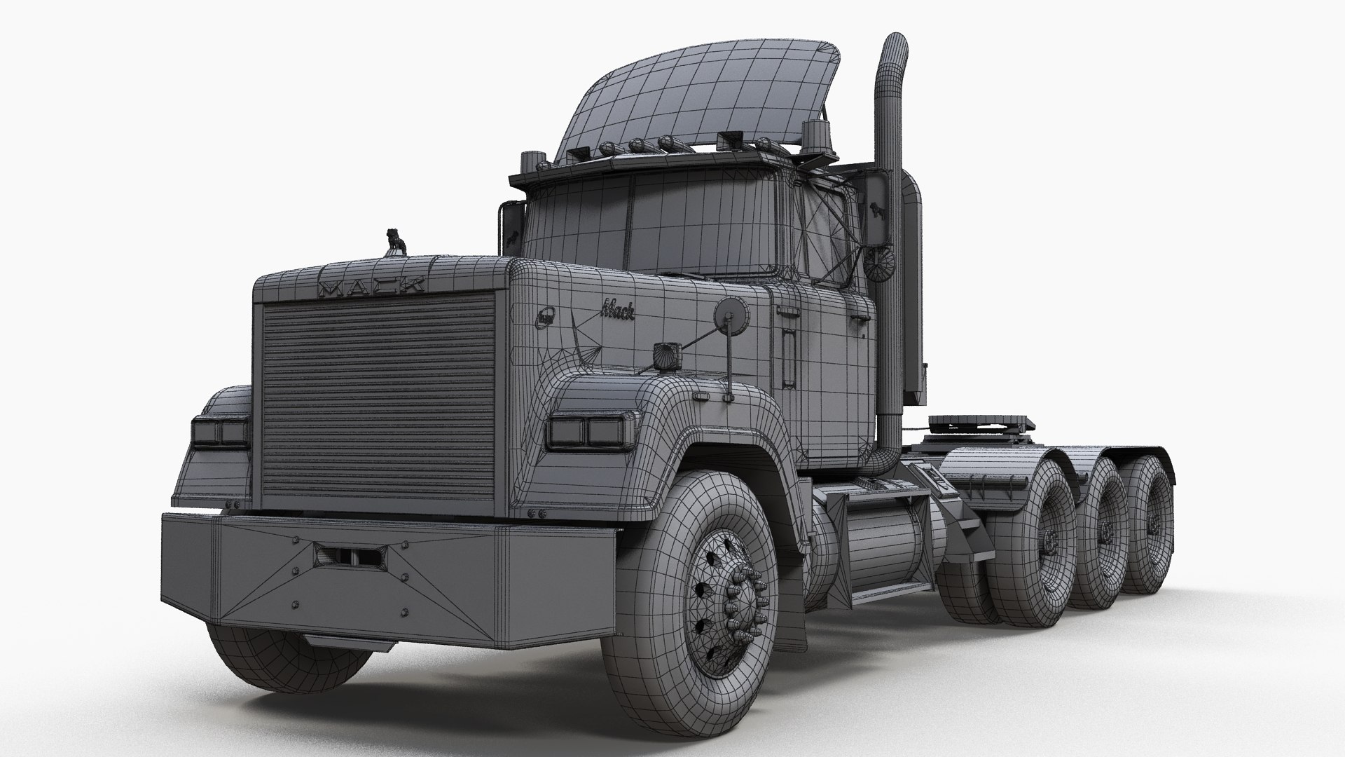 SuperLiner heavy hauler truck 3D - TurboSquid 2135795