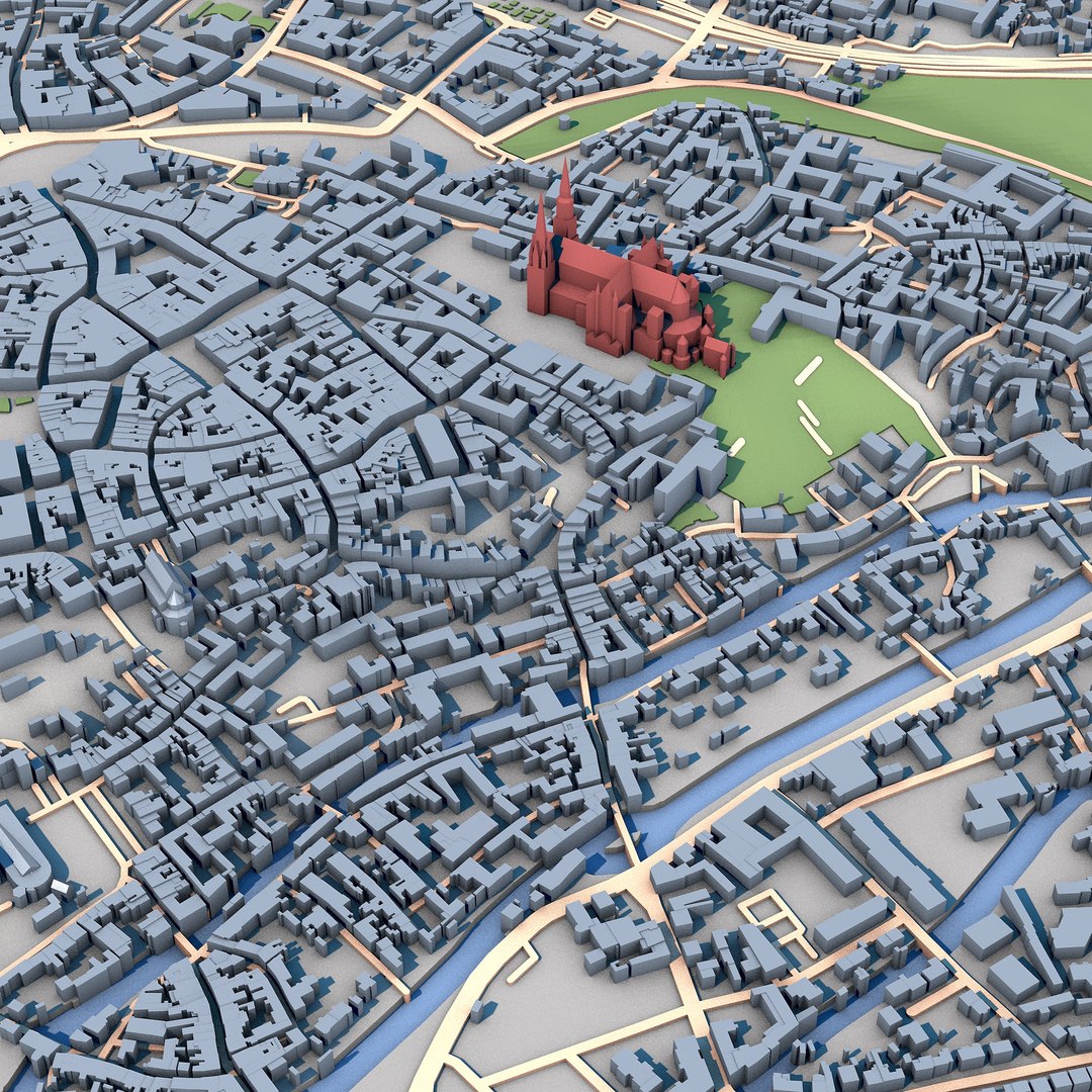 3D Chartres Cathedral France - TurboSquid 2516326