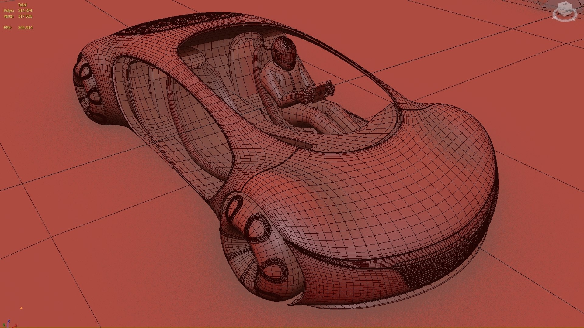 Electric Car 3D Model - TurboSquid 1598158
