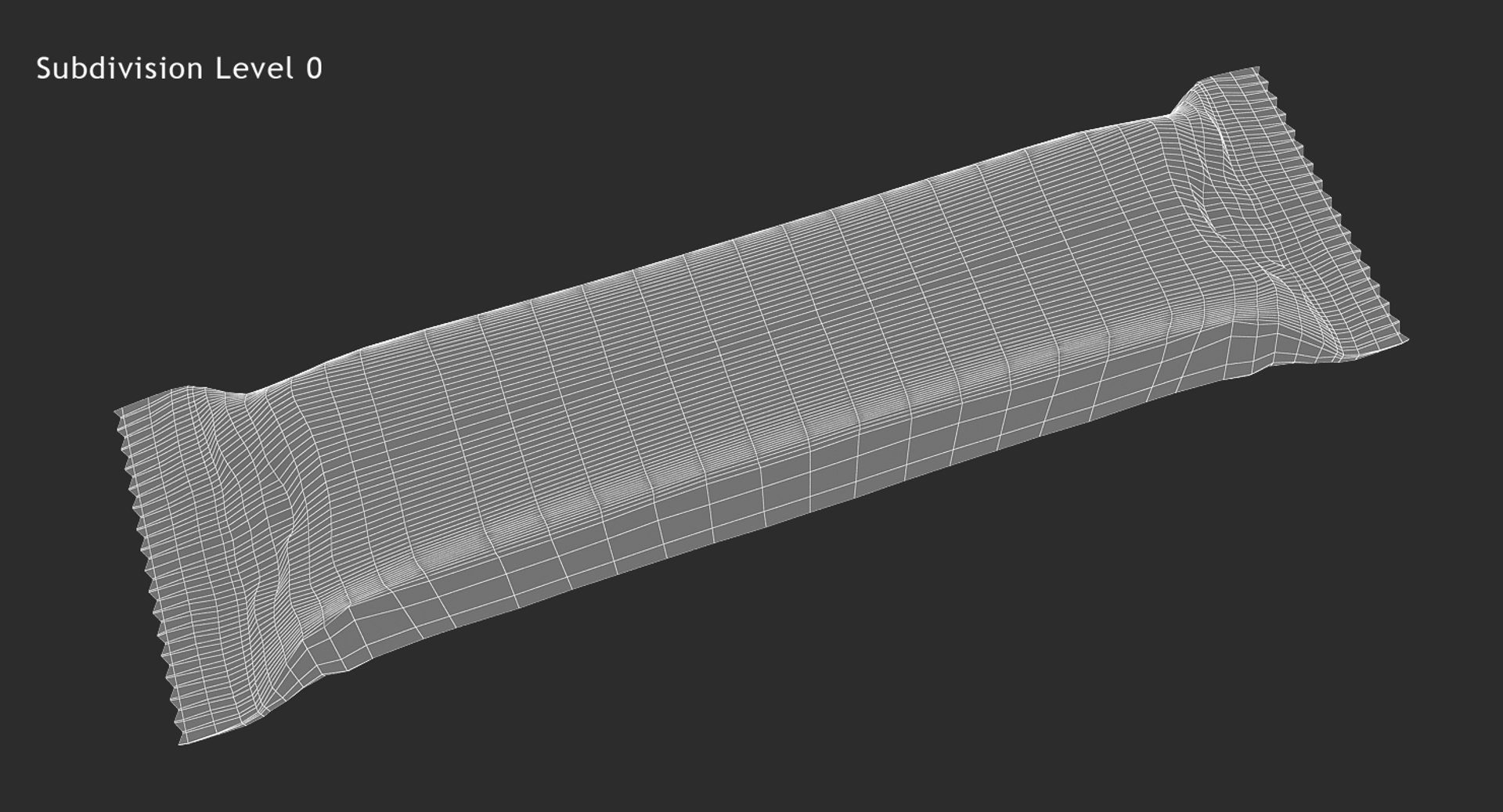 Chocolate Bar Wrapper Model - TurboSquid 1170552