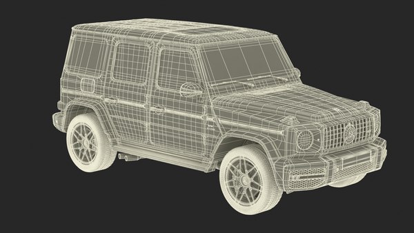 메르세데스-벤츠 G63 AMG 2019 심플한 인테리어 3D 모델 - TurboSquid 2111860