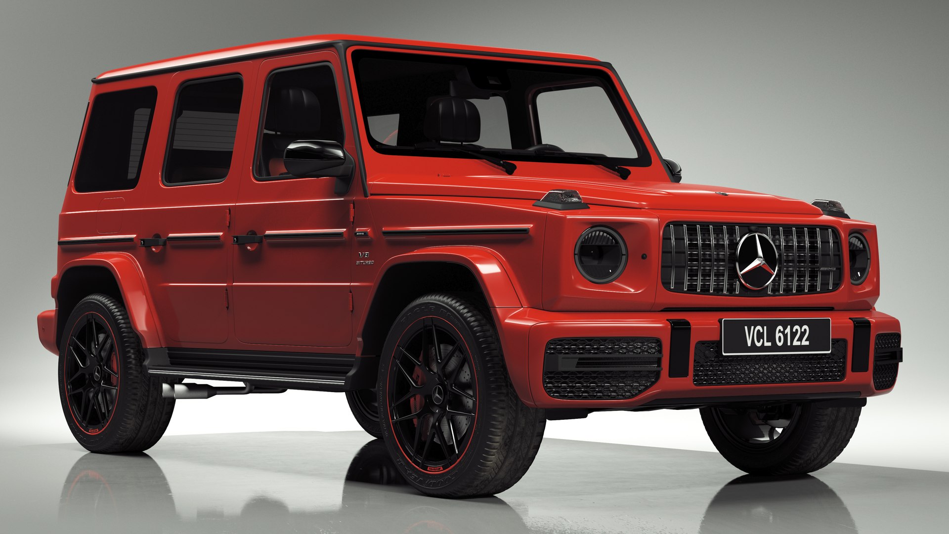 Mercedes-Benz G63 AMG 2019 Simple Interior 3D model - TurboSquid 2111860