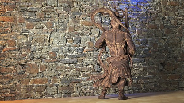 modelo 3d Estatua japonesa de Nio para impresión 3D - TurboSquid 2286836