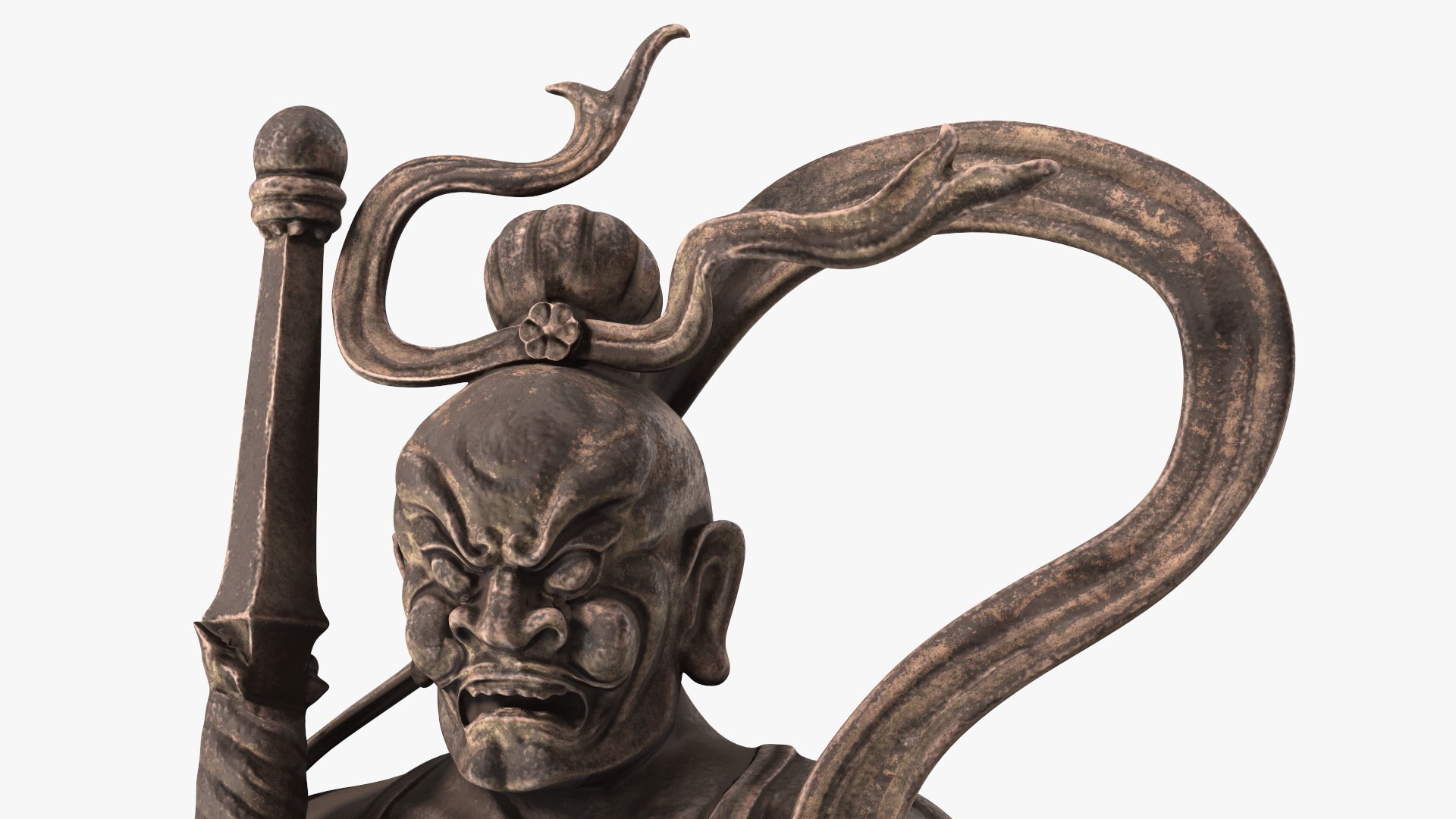 3D Model Japanese Nio Statue For 3D Print - TurboSquid 2286836