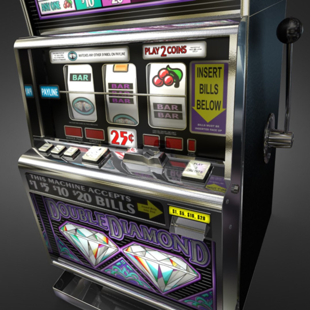 Casino Slot Machines 3d Model