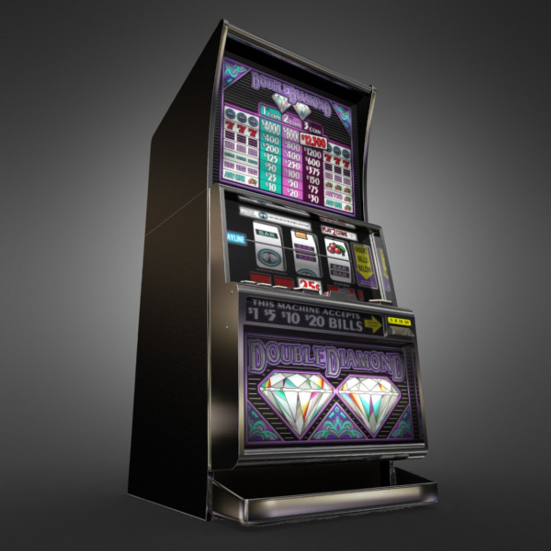 Casino Slot Machines 3d Model
