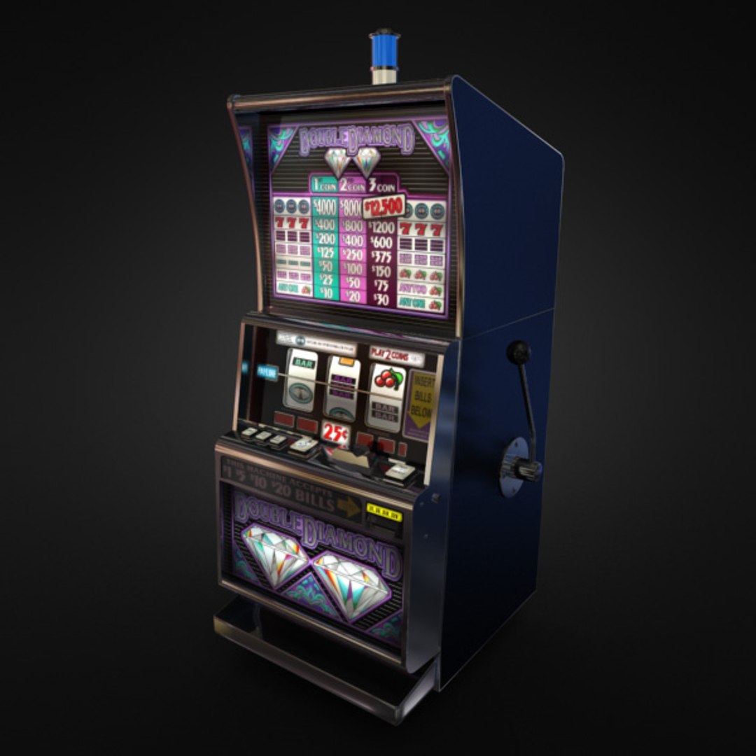 Casino Slot Machines 3d Model