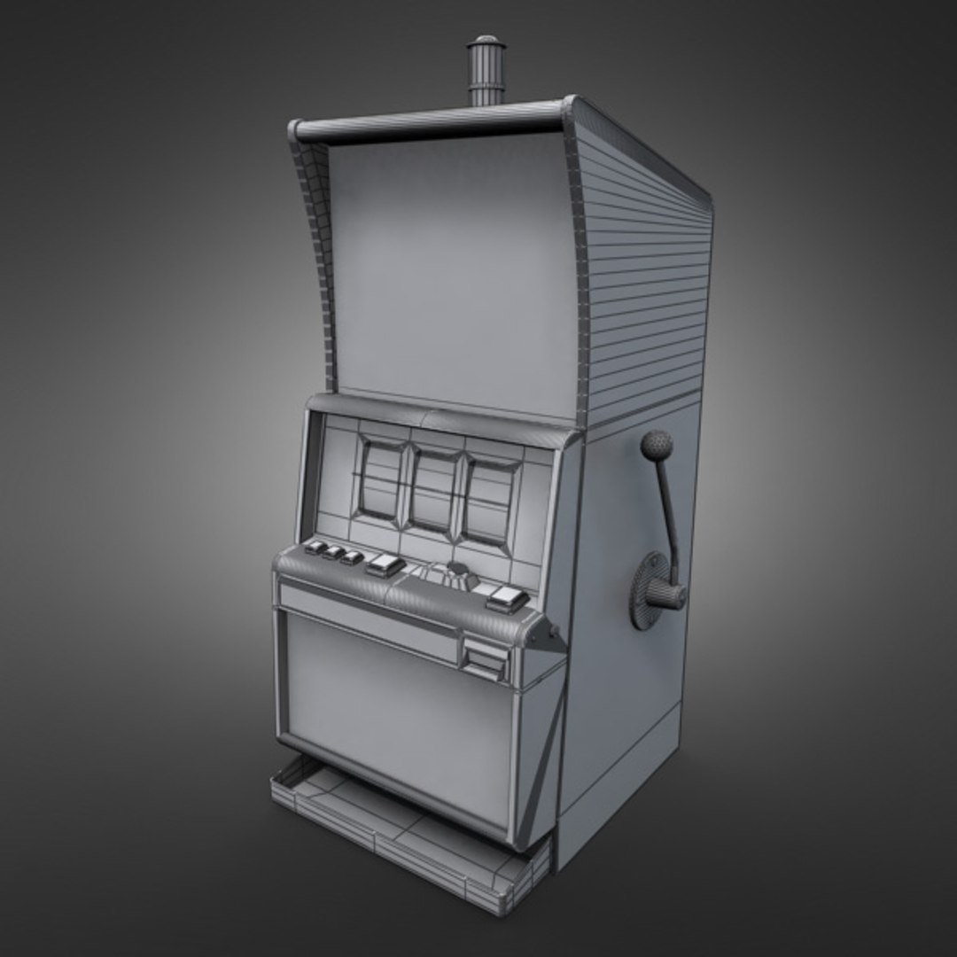 Casino Slot Machines 3d Model