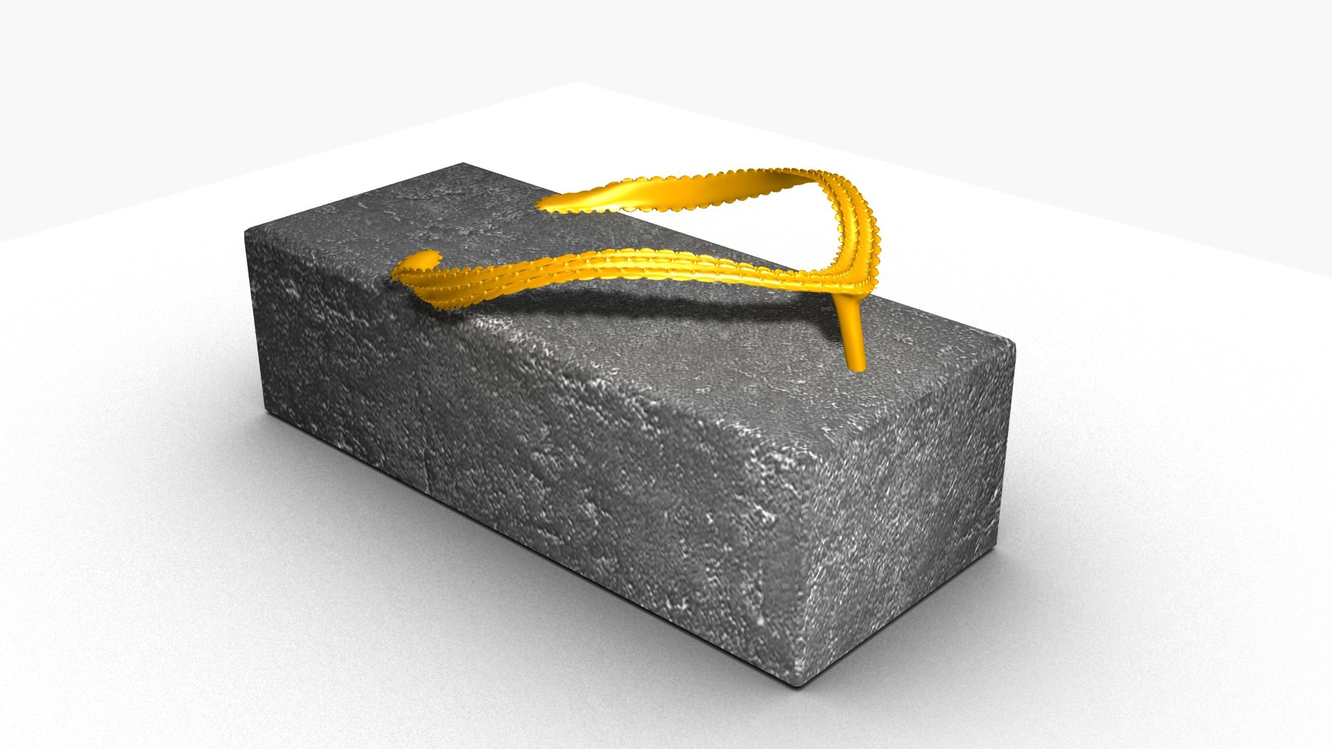 3D model Brick slippers - TurboSquid 2099747