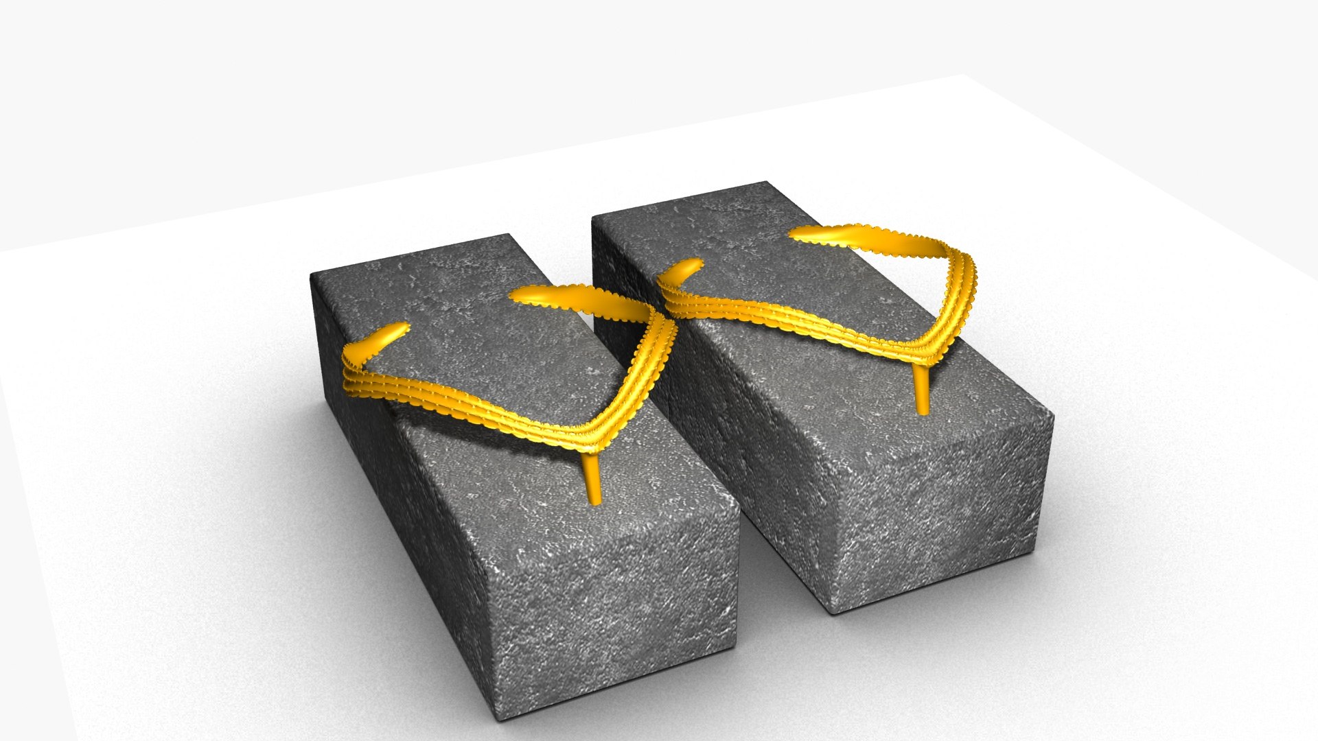 3D model Brick slippers - TurboSquid 2099747