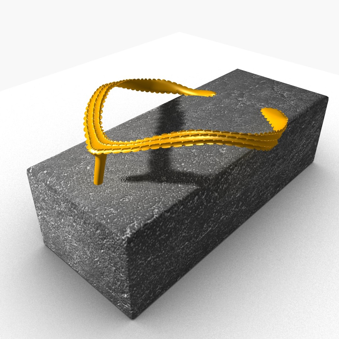 3D model Brick slippers - TurboSquid 2099747