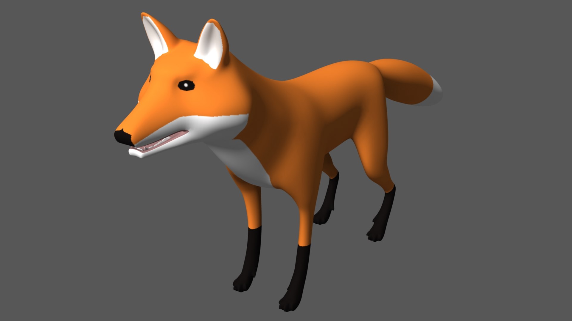 Fox 3D Model - TurboSquid 2205172