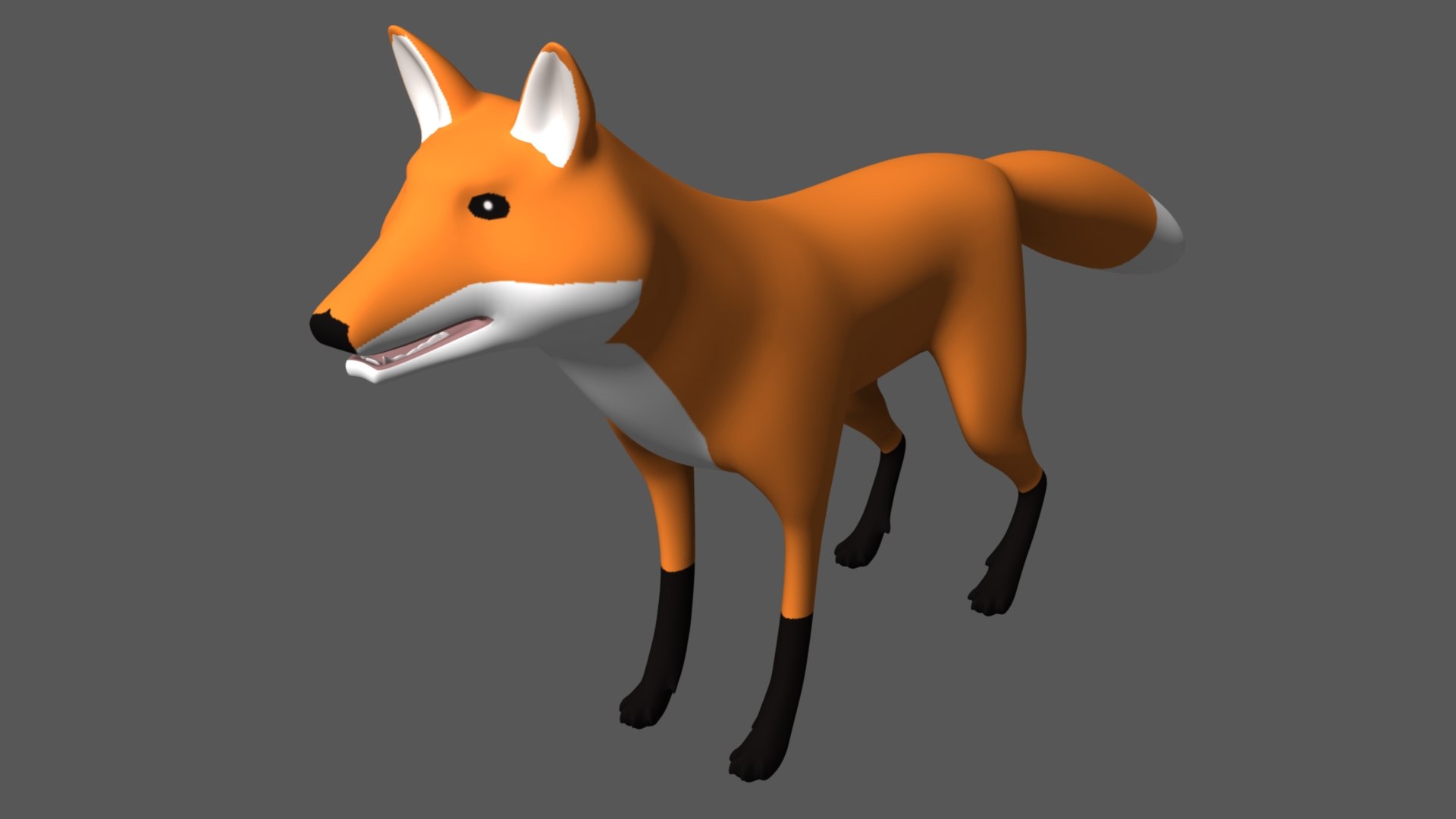 Fox 3D Model - TurboSquid 2205172