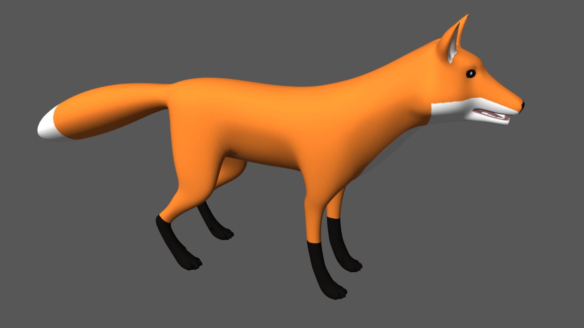 Fox 3D Model - TurboSquid 2205172