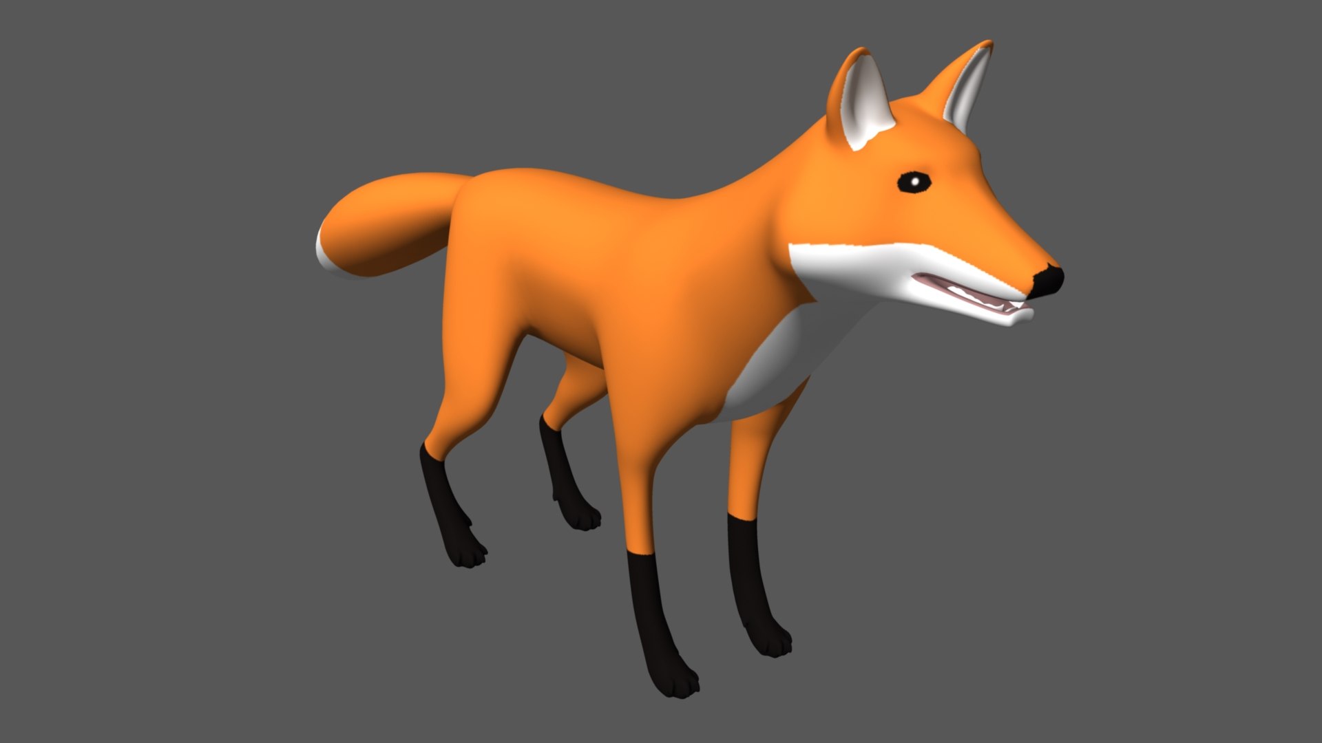Fox 3D Model - TurboSquid 2205172