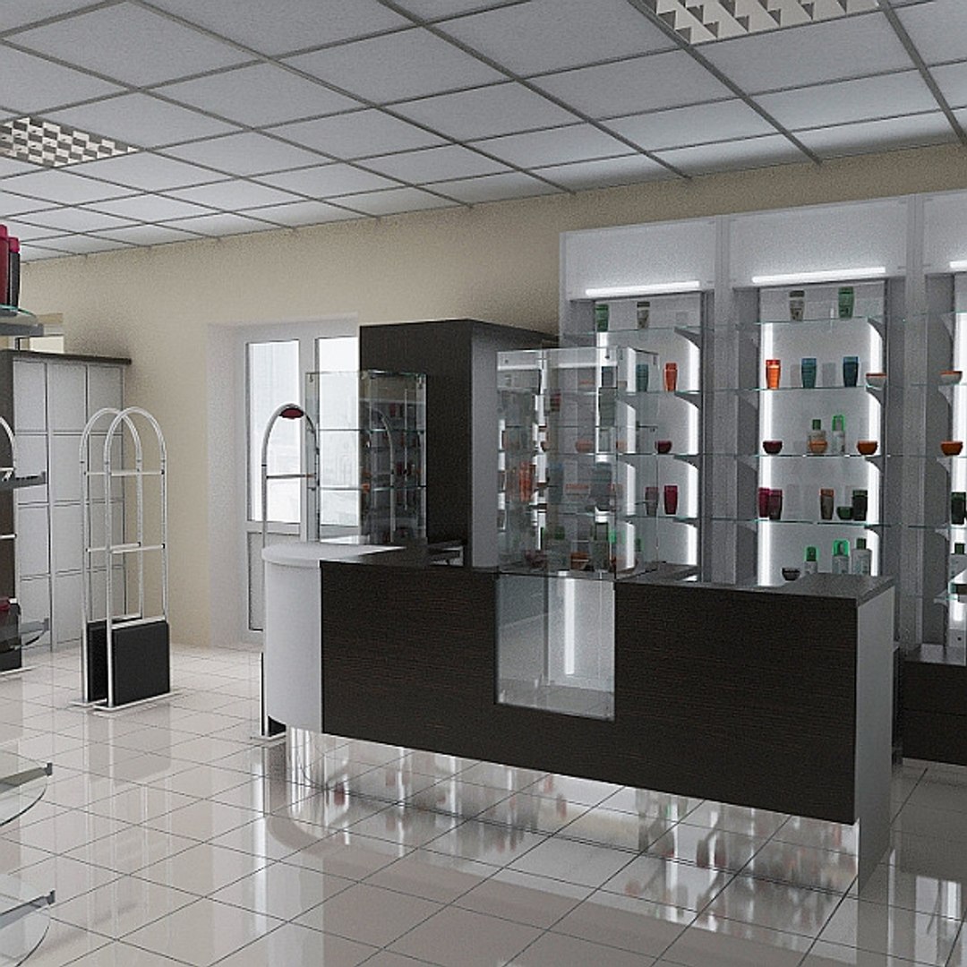 3d Model Shop Cosmetic