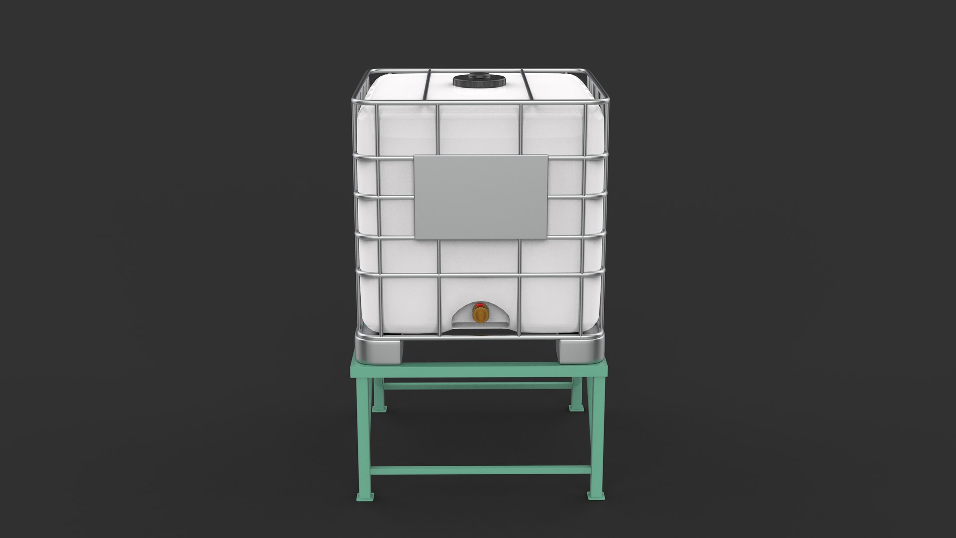 3D Plastic Water Tank 3D Model - TurboSquid 2374547