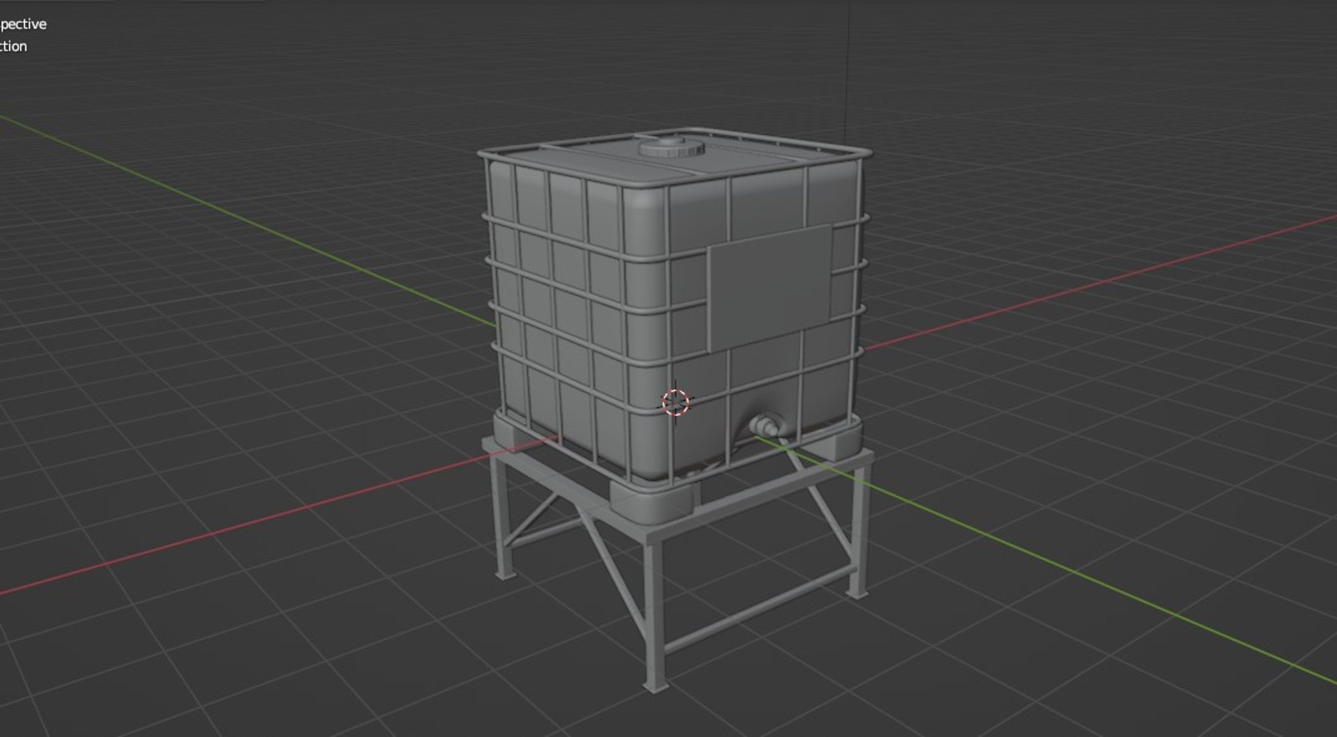 3D Plastic Water Tank 3D Model - TurboSquid 2374547