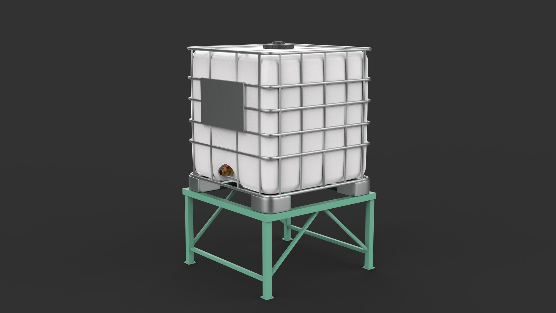 3D Plastic Water Tank 3D Model - TurboSquid 2374547