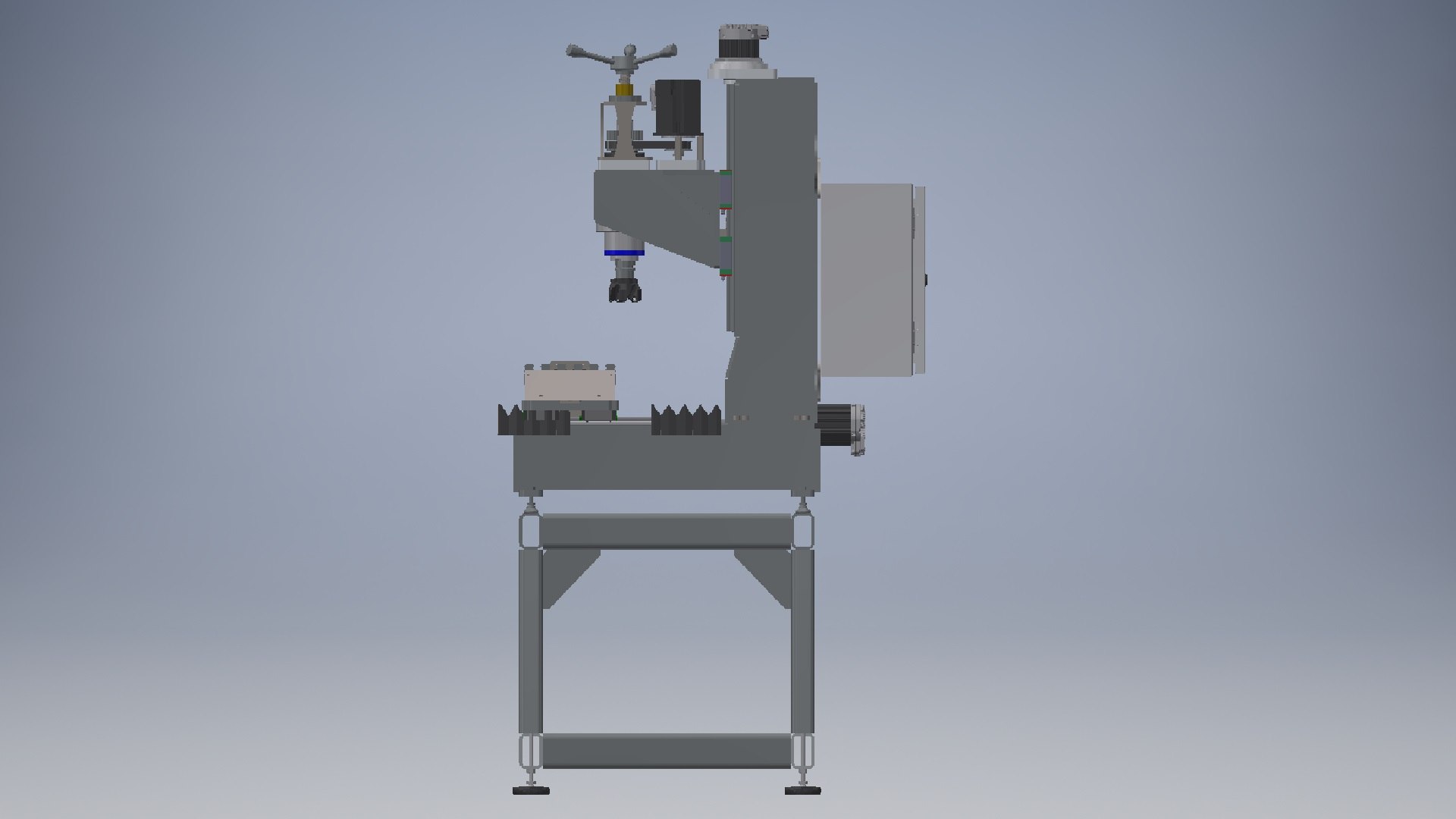 Column CNC Milling Machine 3d Model 3D - TurboSquid 2363004