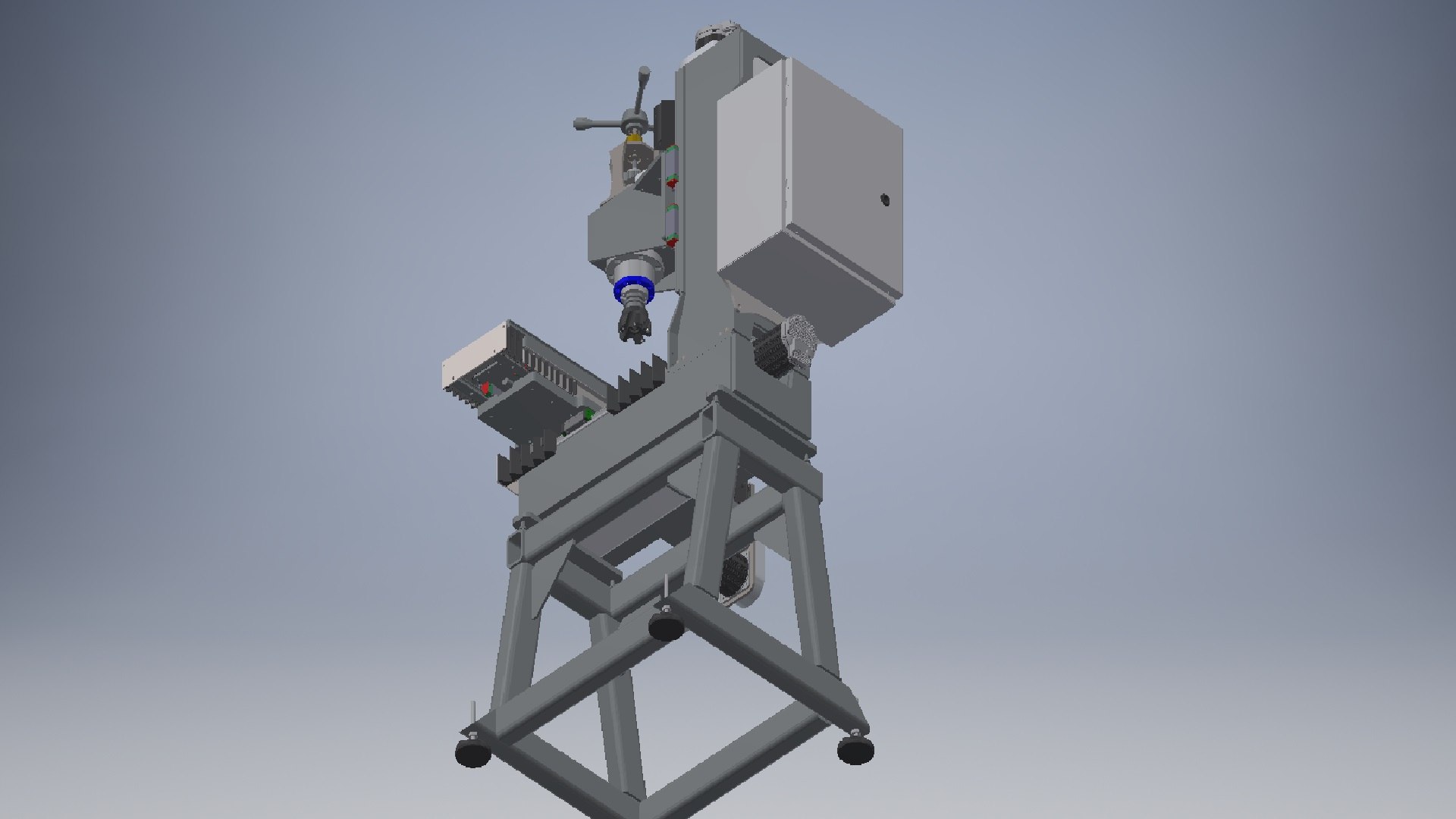 Column CNC Milling Machine 3d Model 3D - TurboSquid 2363004