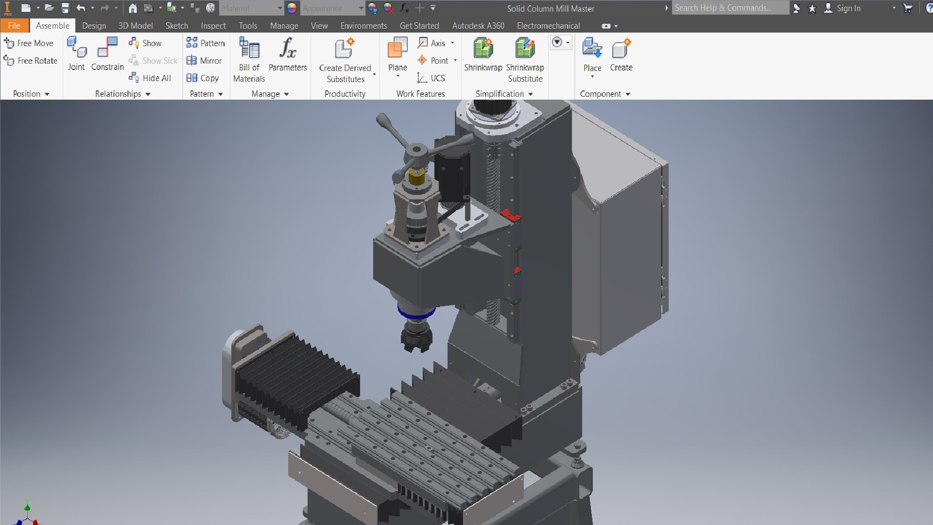Column CNC Milling Machine 3d Model 3D - TurboSquid 2363004