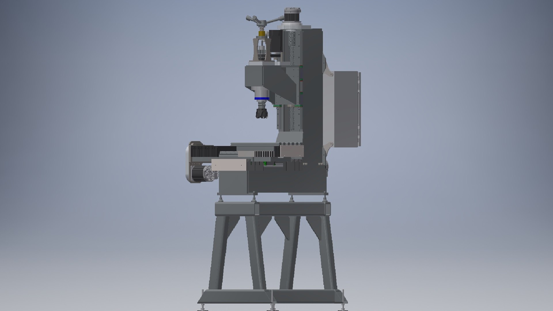 Column CNC Milling Machine 3d Model 3D - TurboSquid 2363004