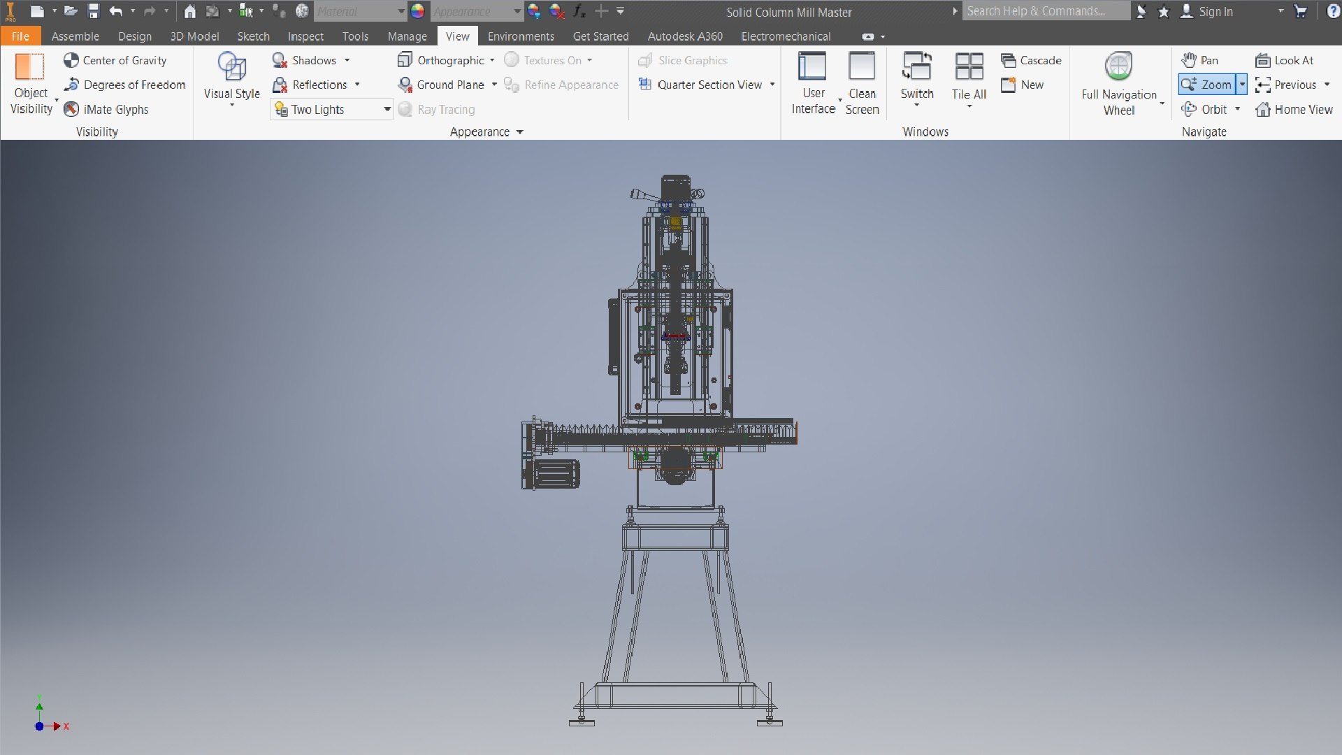 Column CNC Milling Machine 3d Model 3D - TurboSquid 2363004
