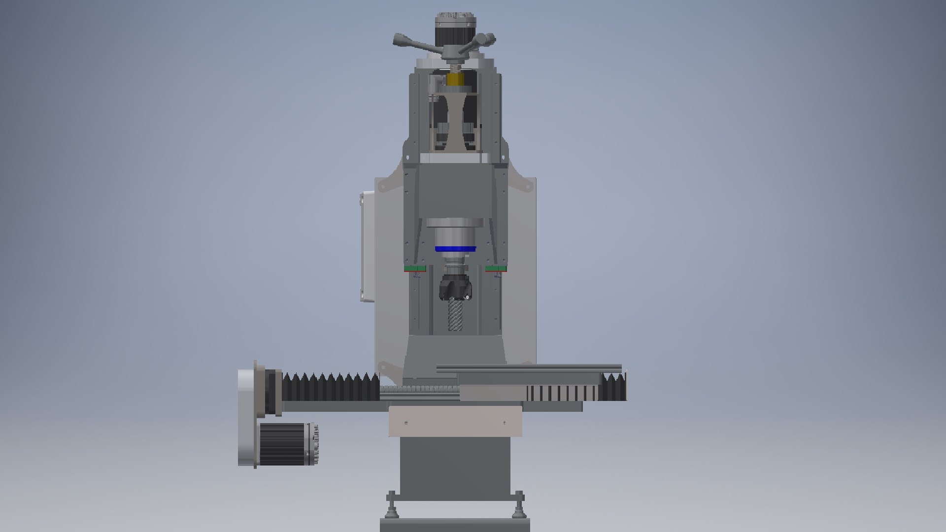 Column CNC Milling Machine 3d Model 3D - TurboSquid 2363004
