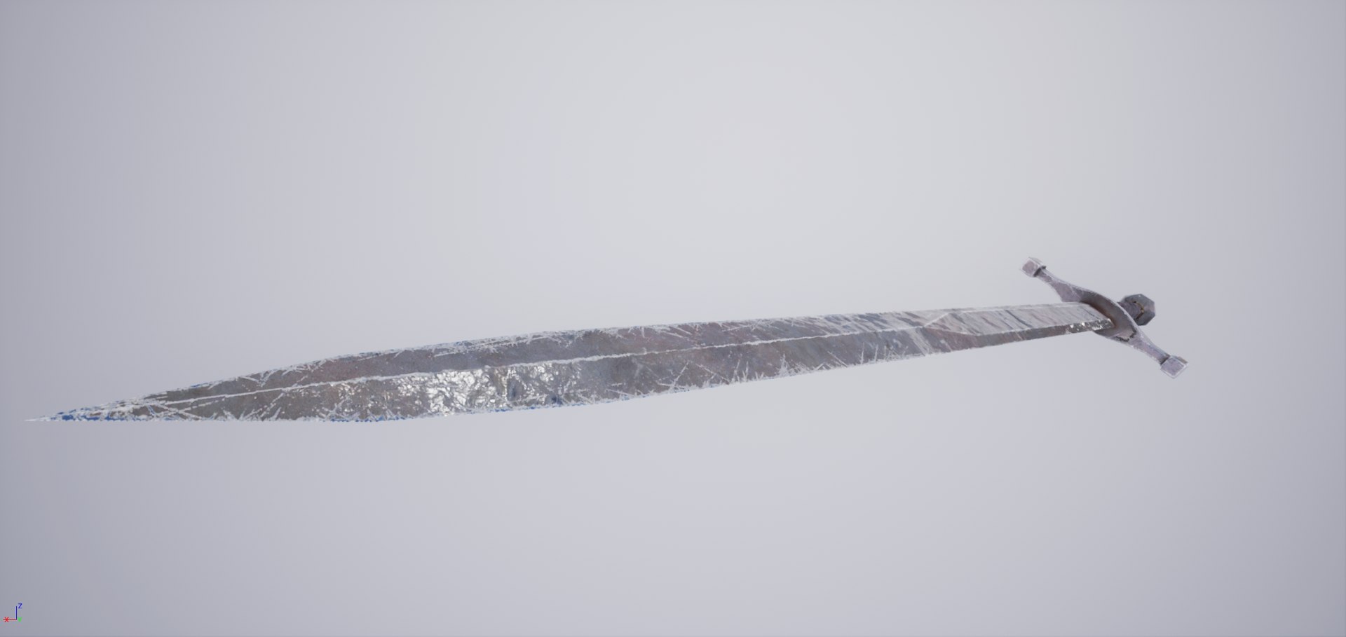 Fantasy medieval long sword model - TurboSquid 1499972