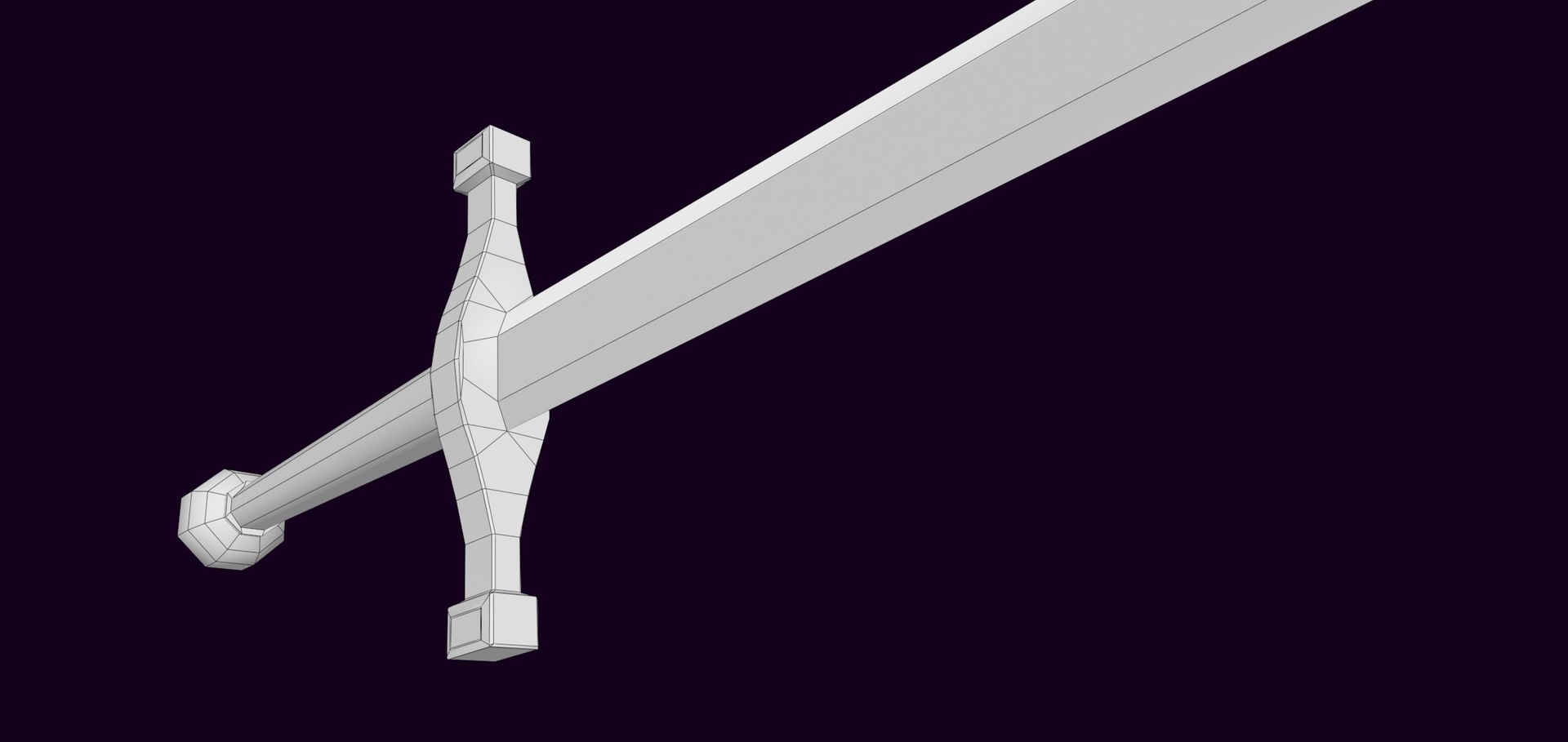Fantasy medieval long sword model - TurboSquid 1499972