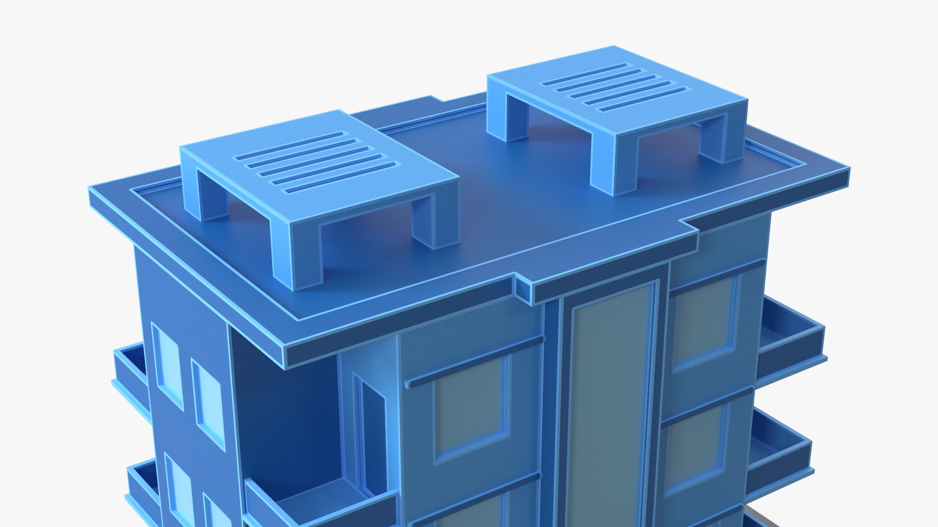 Cartoon Buildings Collection 2 3D - TurboSquid 2422025