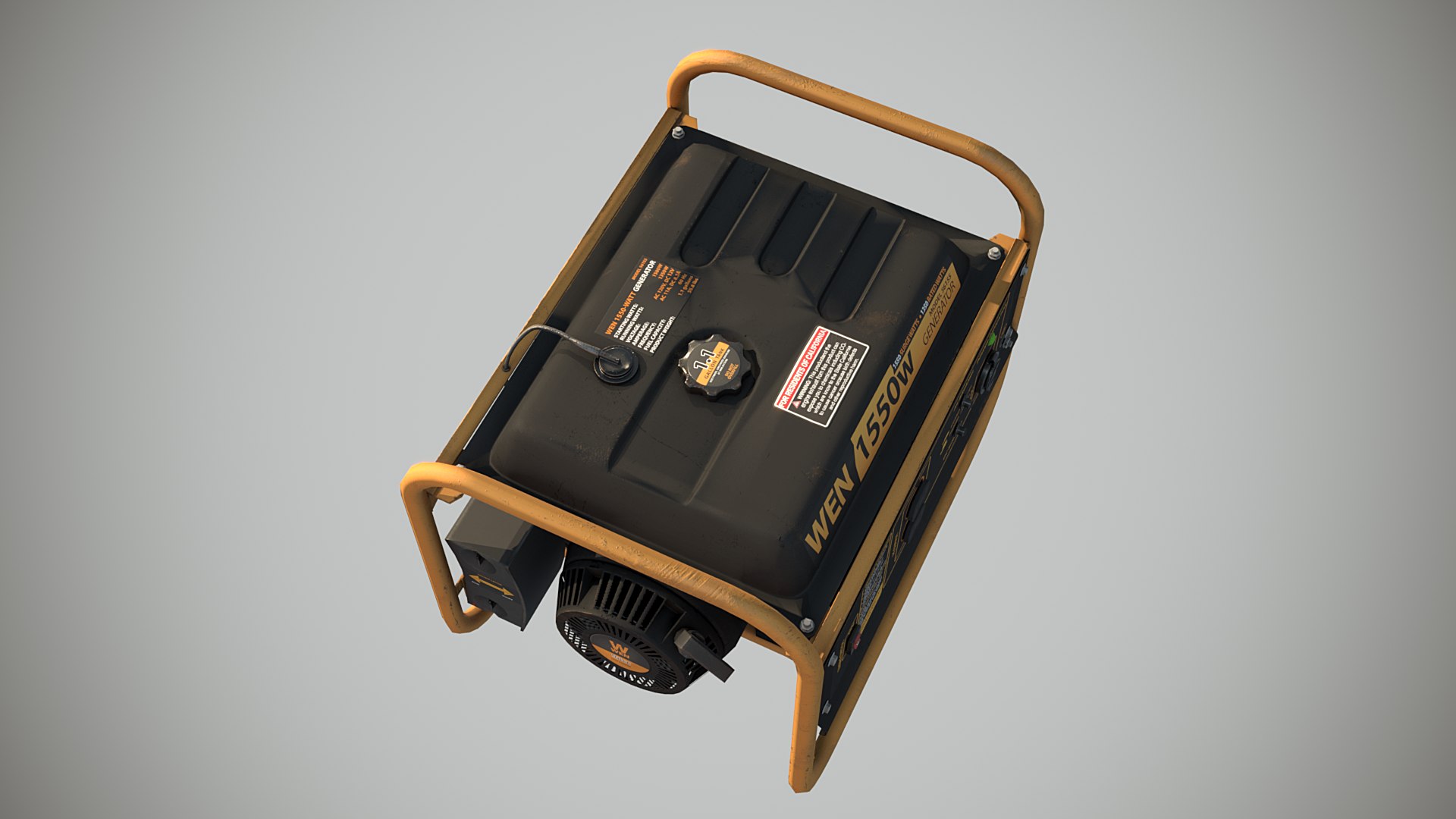 3D Modelled Generator - TurboSquid 1598187
