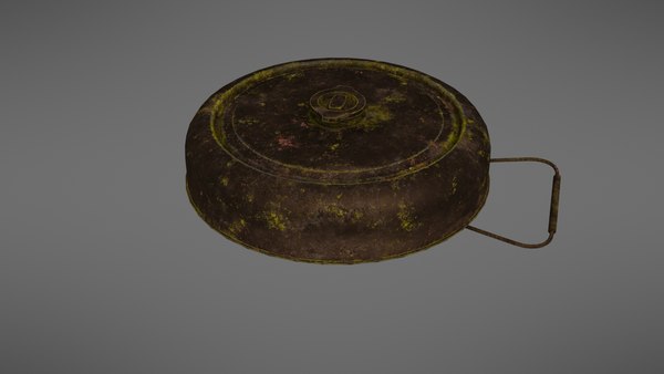 Landmine war 3D model - TurboSquid 1393632