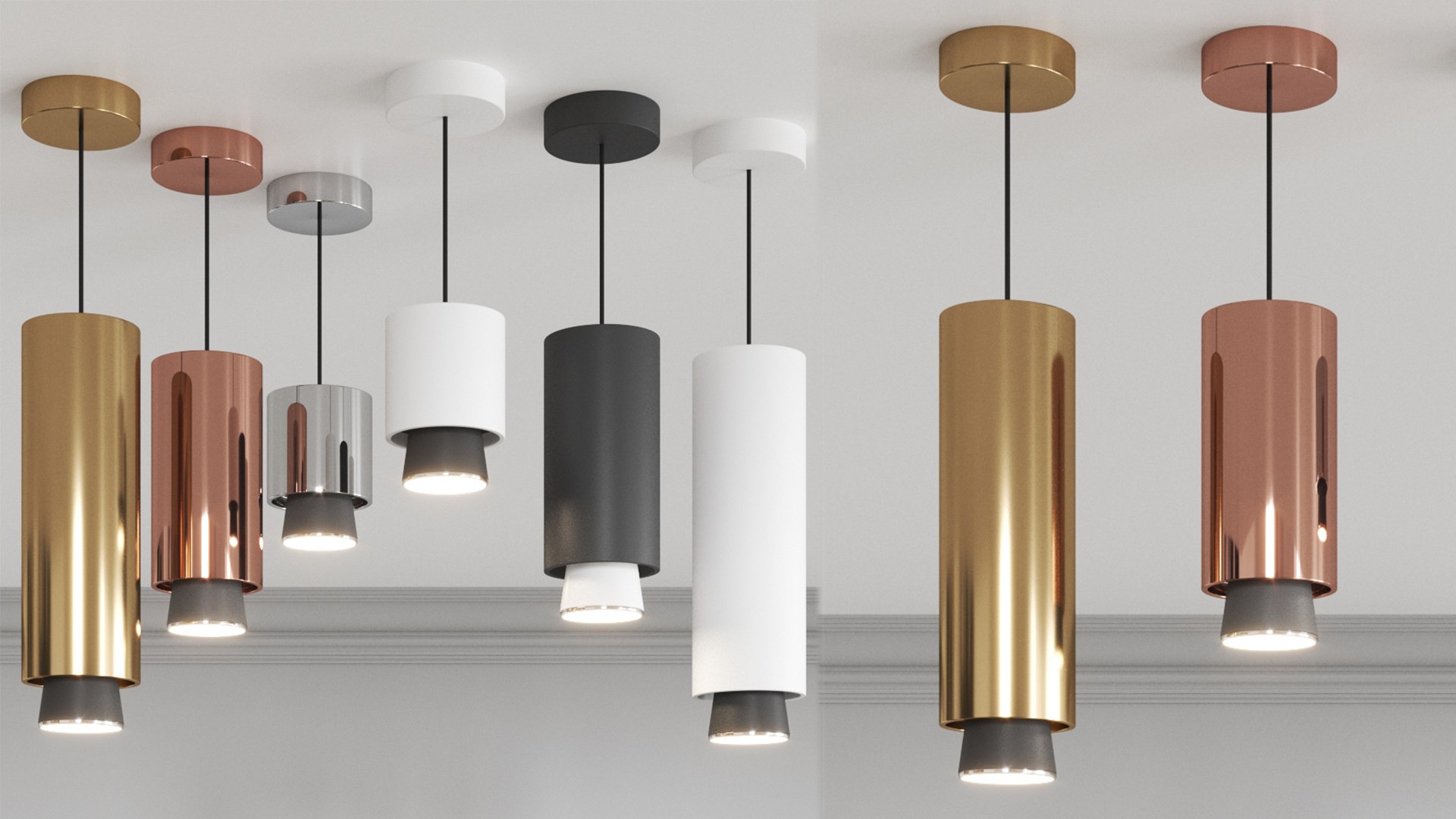 Fabbian CLAQUE F43 Modular Ceiling Light 3D Model - TurboSquid 2113515