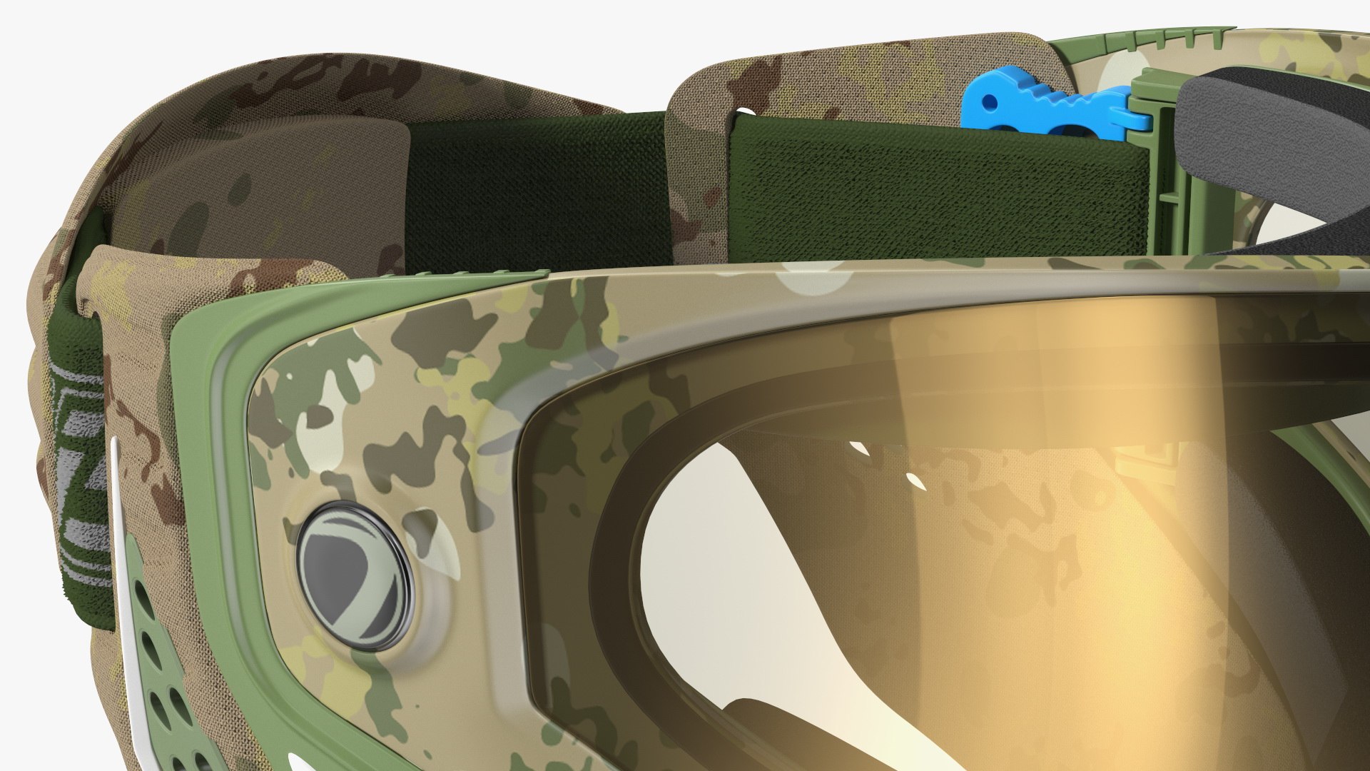 3D Dye i5 Pro Airsoft Full Face Mask Camo - TurboSquid 1861536