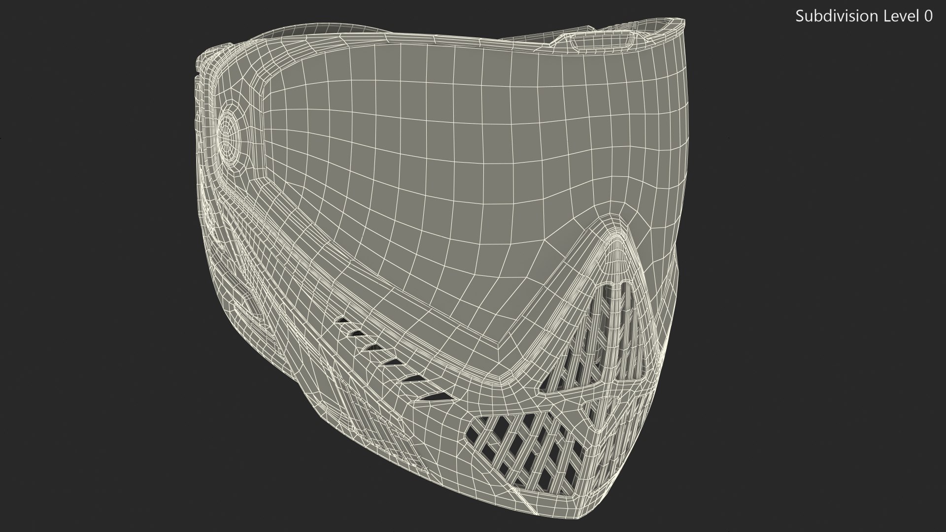 3D Dye i5 Pro Airsoft Full Face Mask Camo - TurboSquid 1861536