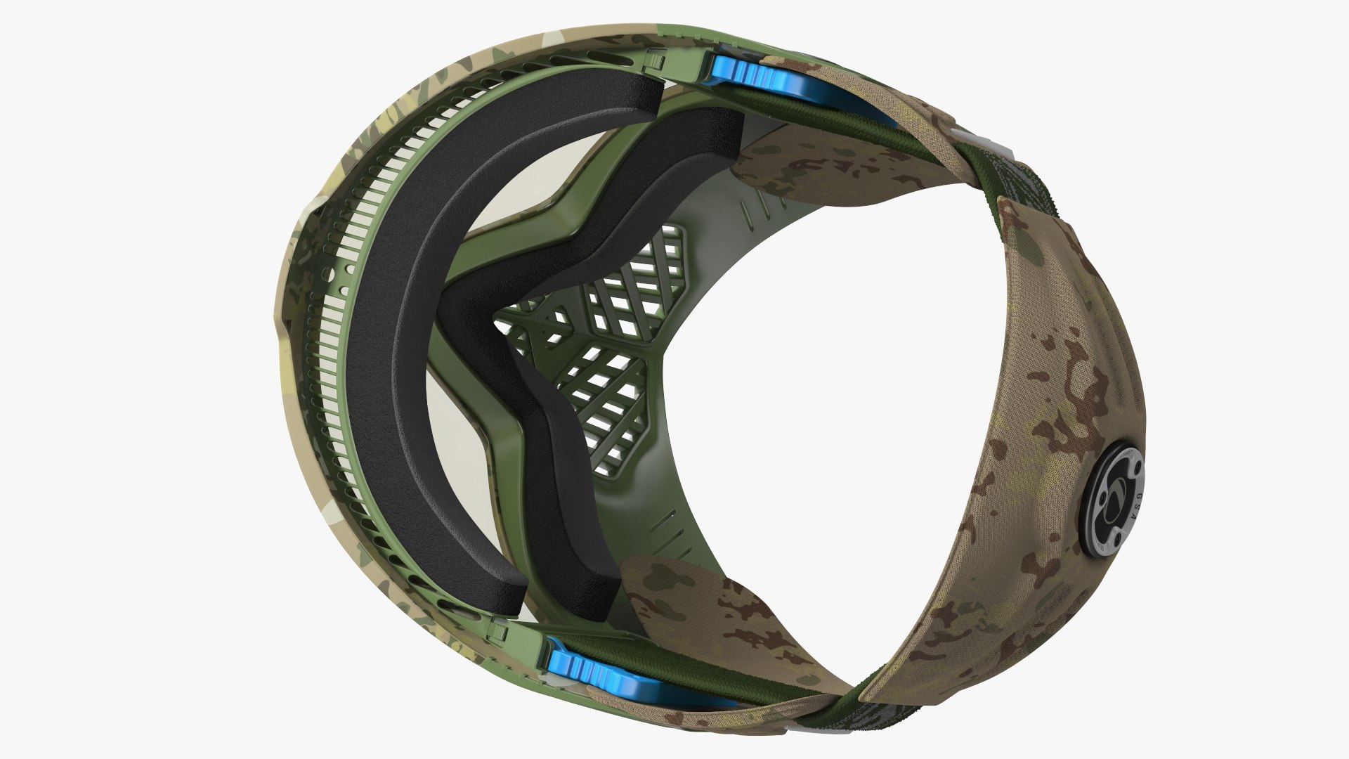 3D Dye i5 Pro Airsoft Full Face Mask Camo - TurboSquid 1861536