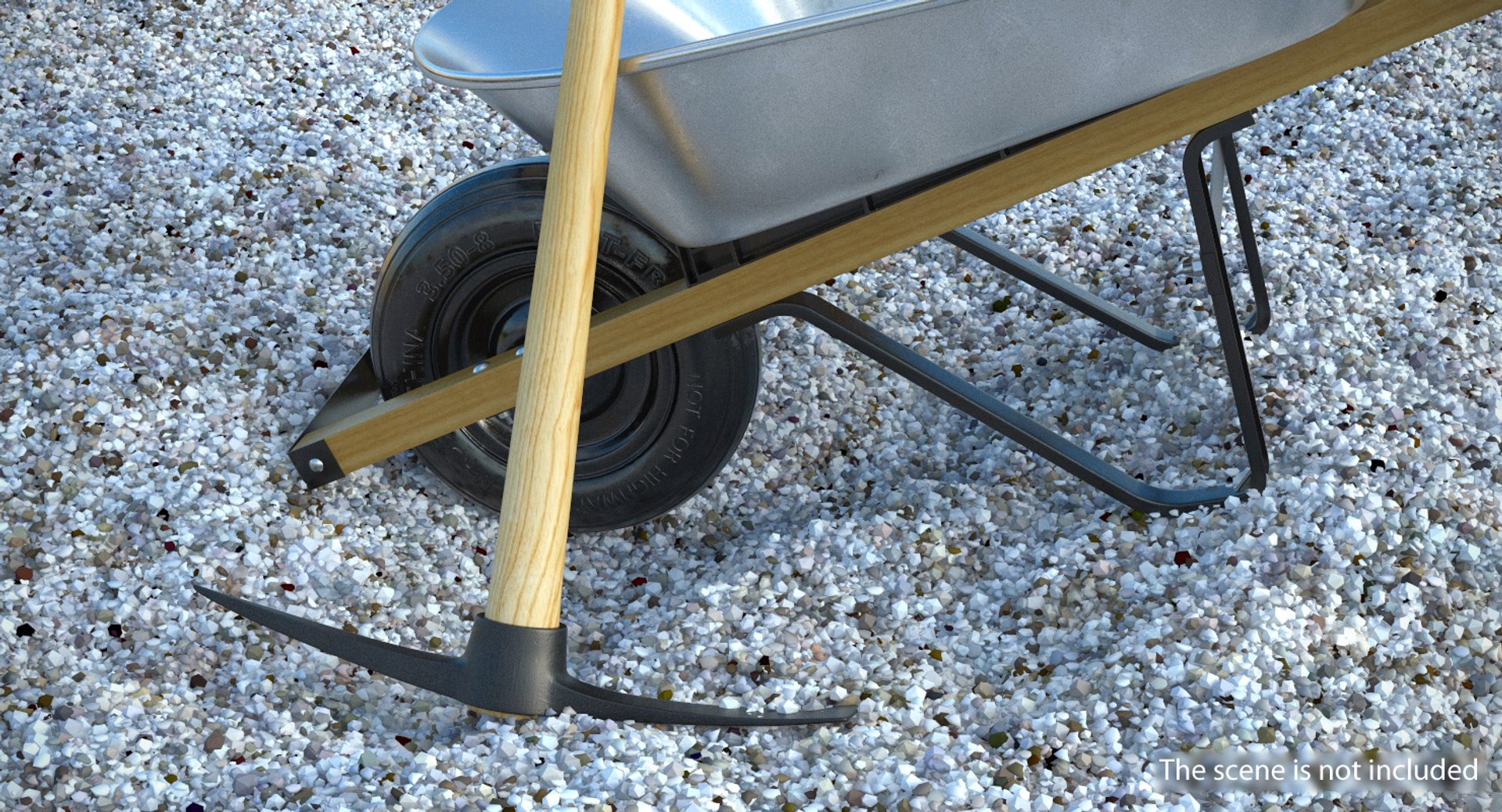 Garden Mattock 3D - TurboSquid 1312794