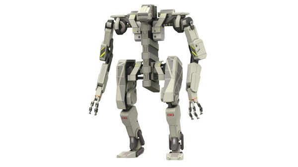 Robot rigged characters warbot 3D - TurboSquid 1549409