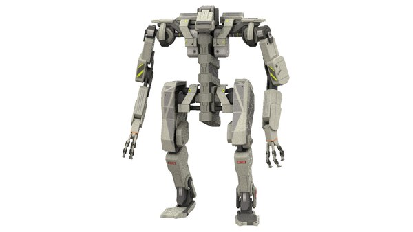 Robot rigged characters warbot 3D - TurboSquid 1549409