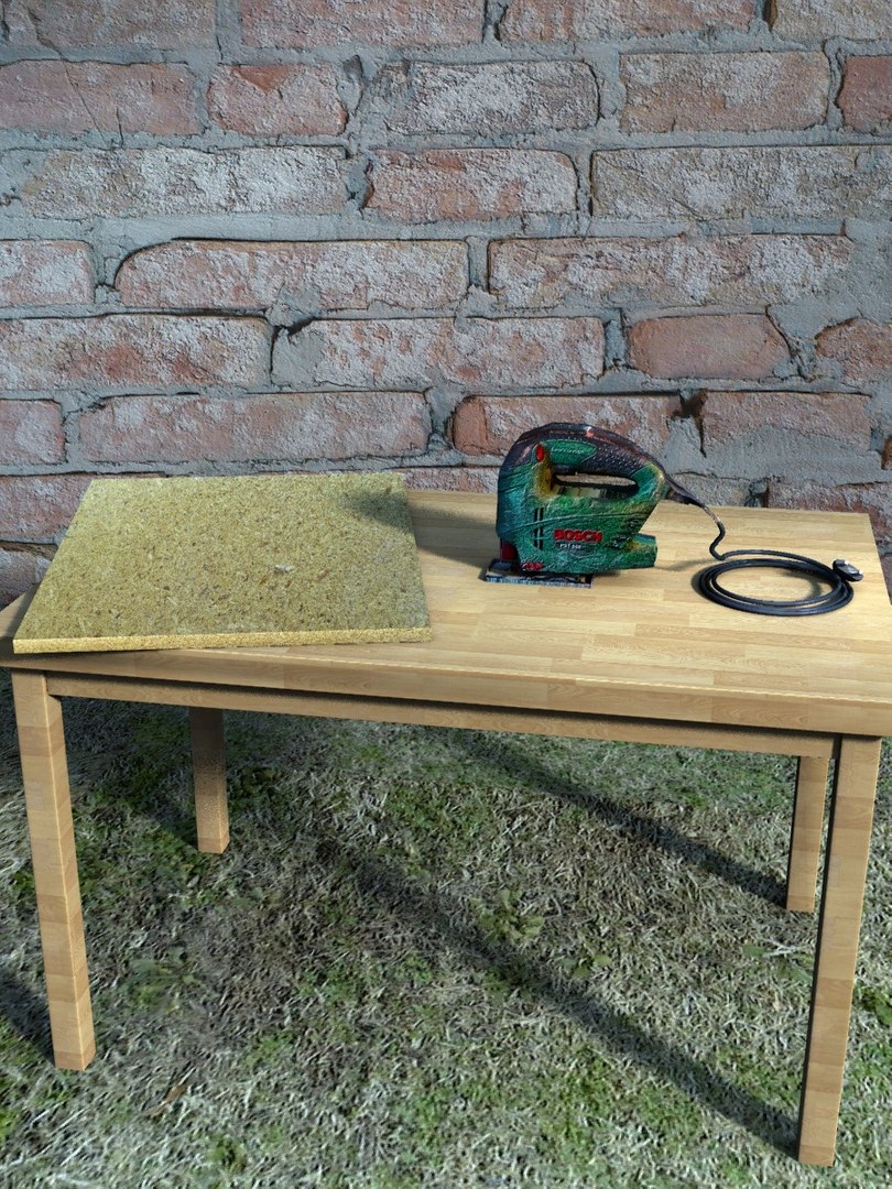 3dsmax Saw Jigsaw