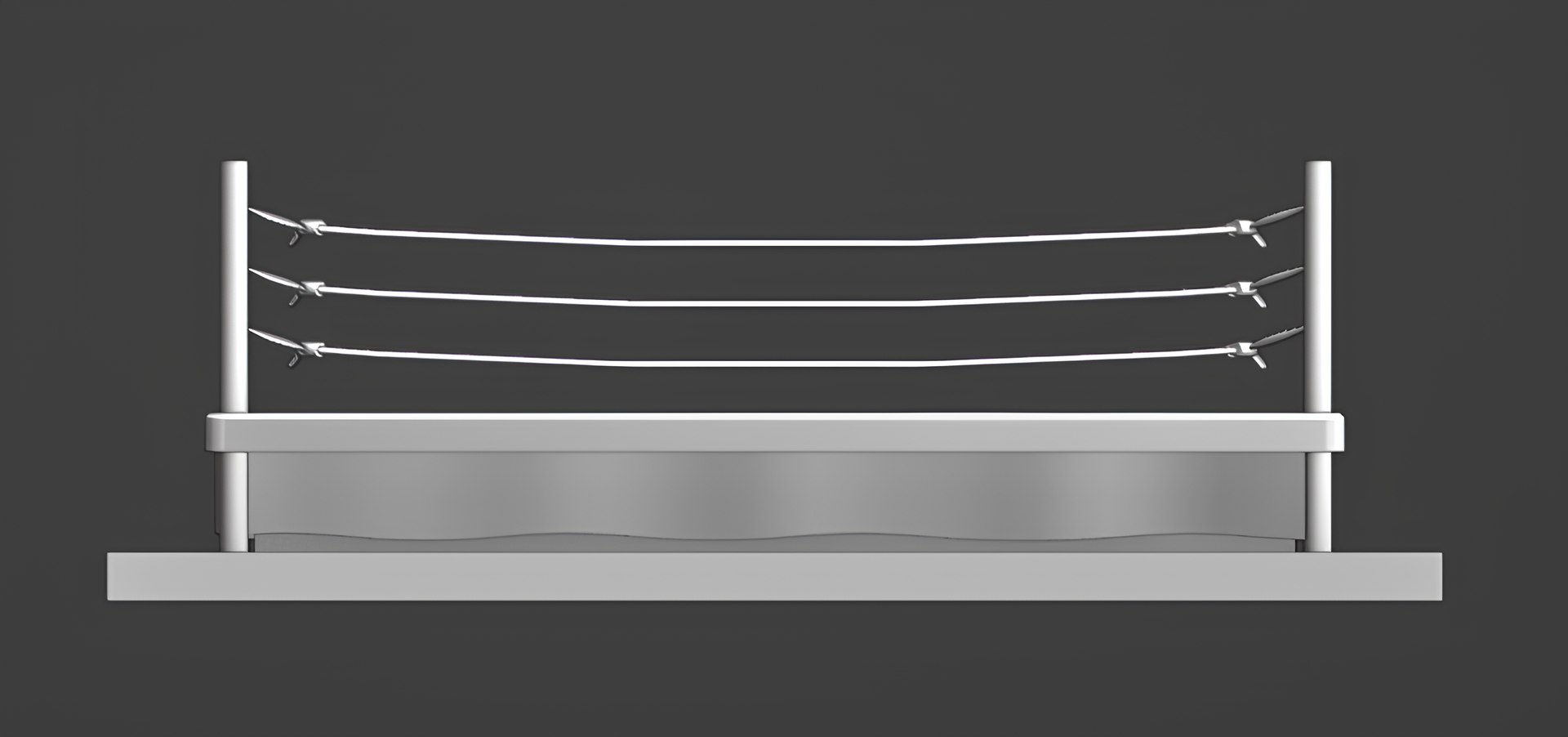 Boxing Ring 3D Model - TurboSquid 2240561
