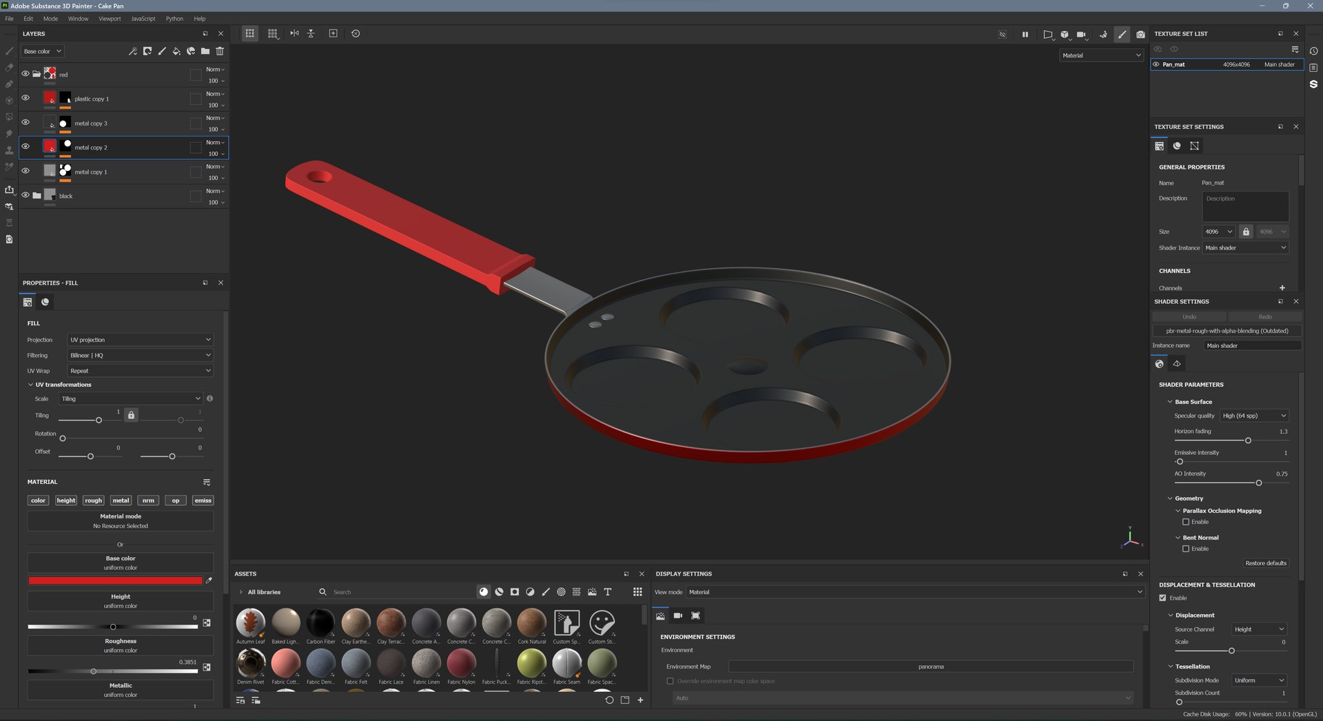 3D Model Cake Pan - TurboSquid 2293021